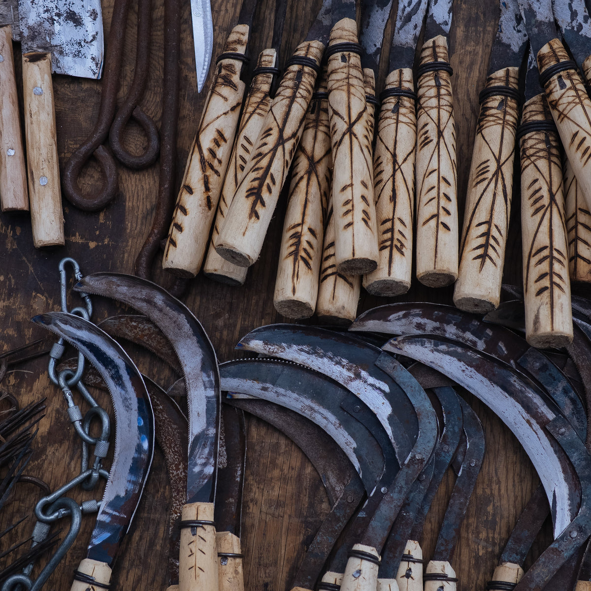 The Last Light of Cold Weapons: Blades and Shields Still in Use in the ...