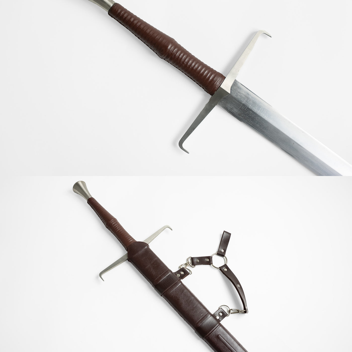 Bastion Medieval Longsword – Fire and Steel | 1060 Carbon Steel Replica