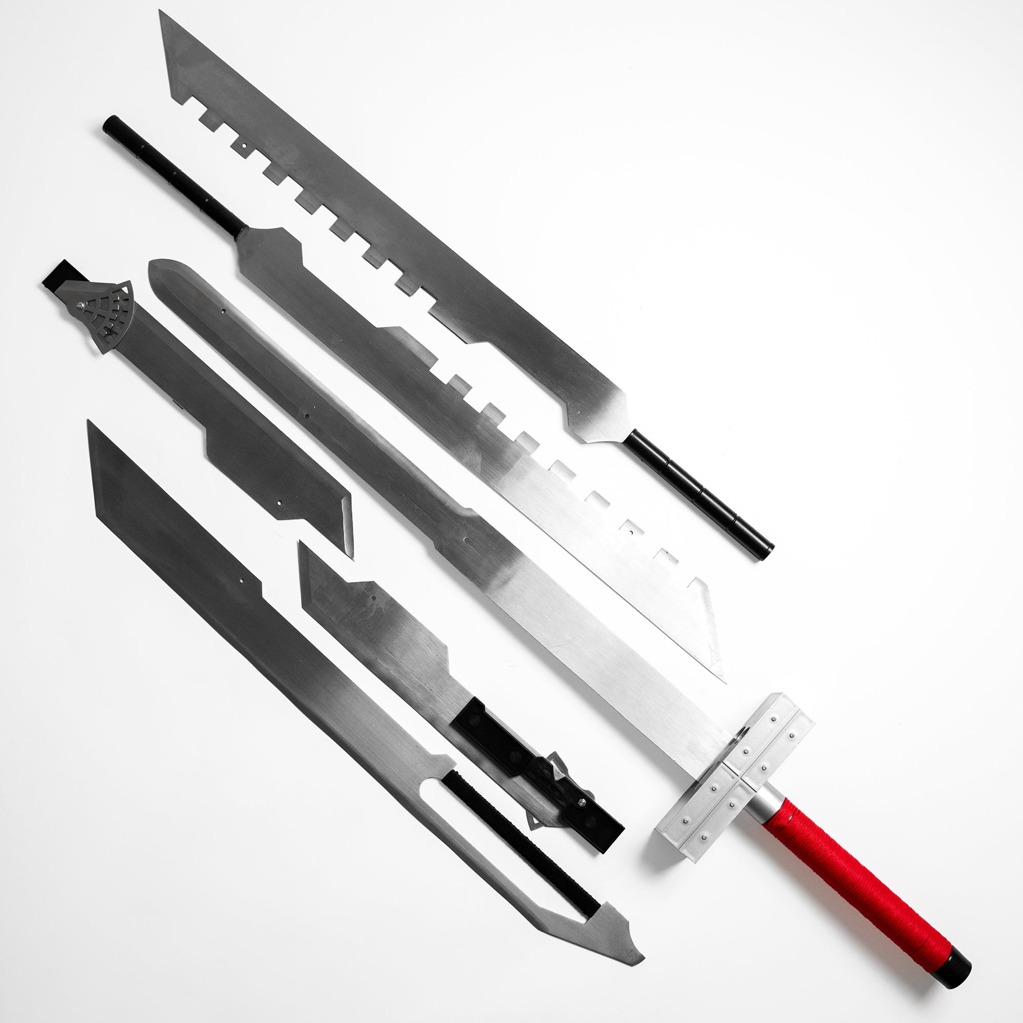 Cloud Strife's Fusion "Buster — Fire and Steel