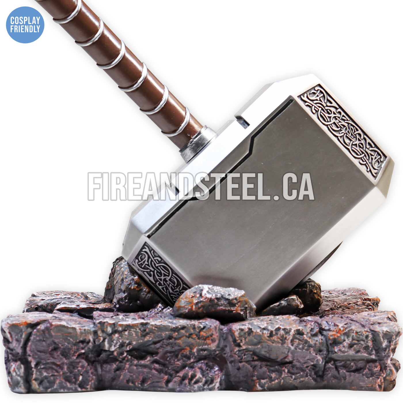 Thor's "Mjolnir" Hammer Display Stand (Resin)