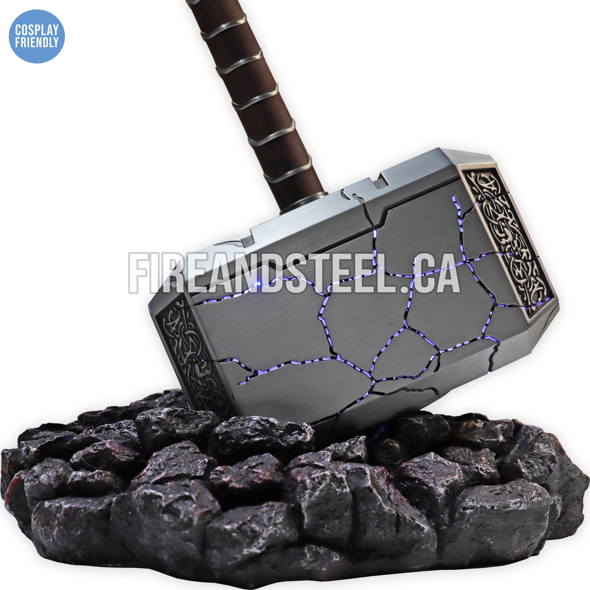 Thor's "Mjolnir" Hammer Display Stand (Resin)