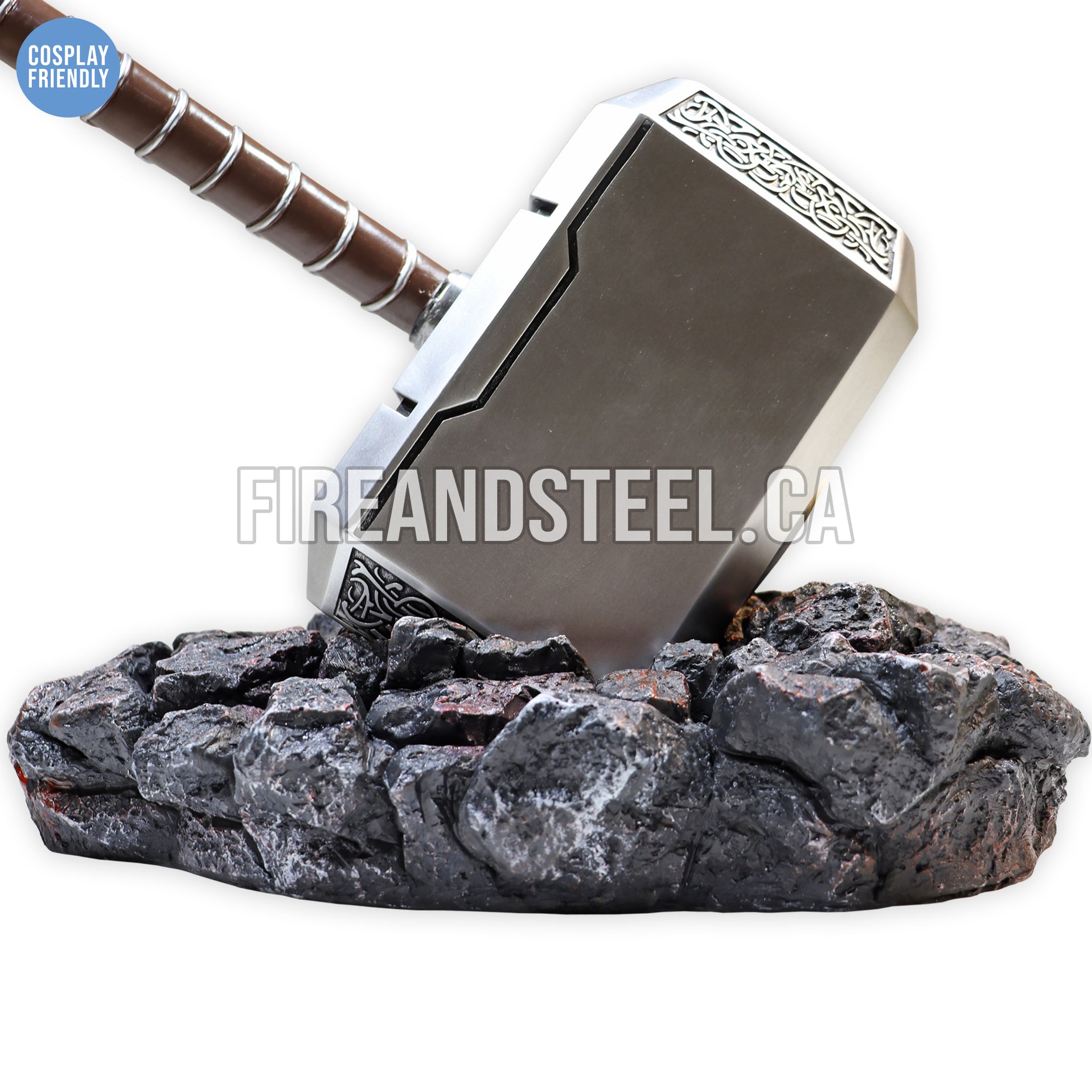 Thor's "Mjolnir" Hammer Display Stand (Resin)