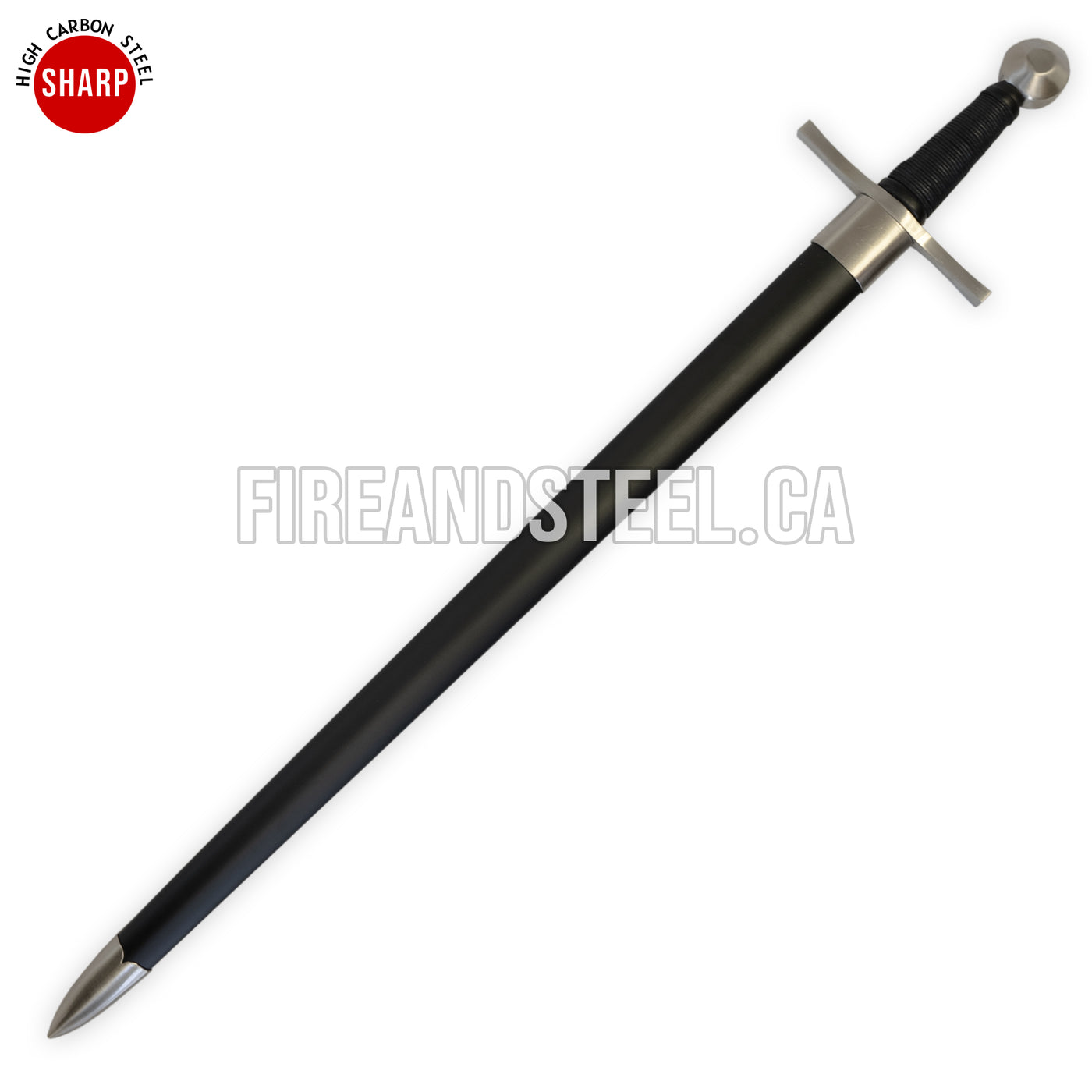 Fire and Steel - Crusader's Longsword (Battle Ready) - Fire and Steel
