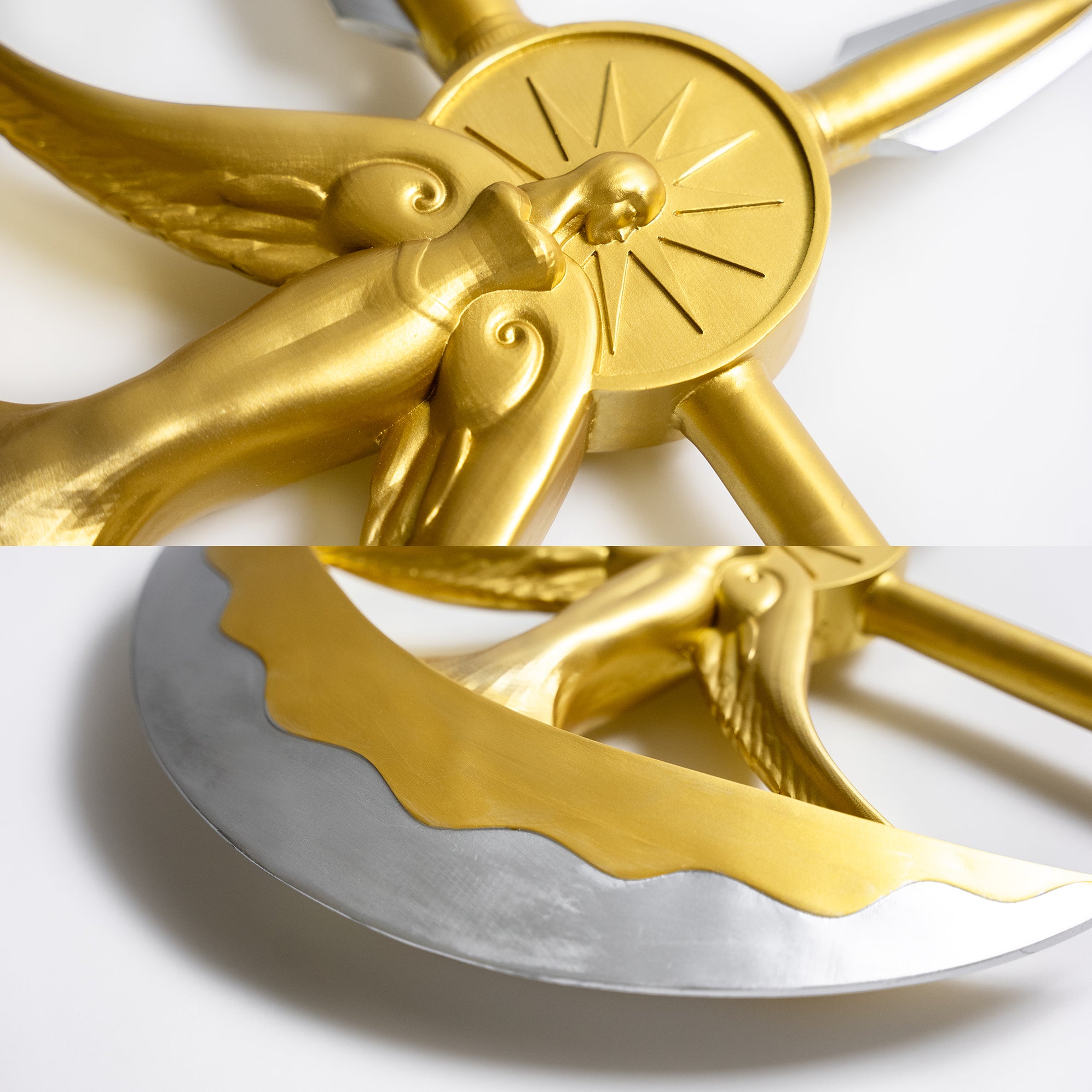 Escanor's Divine Axe Rhitta - Seven Deadly Sins (Fiberglass) — Fire and ...