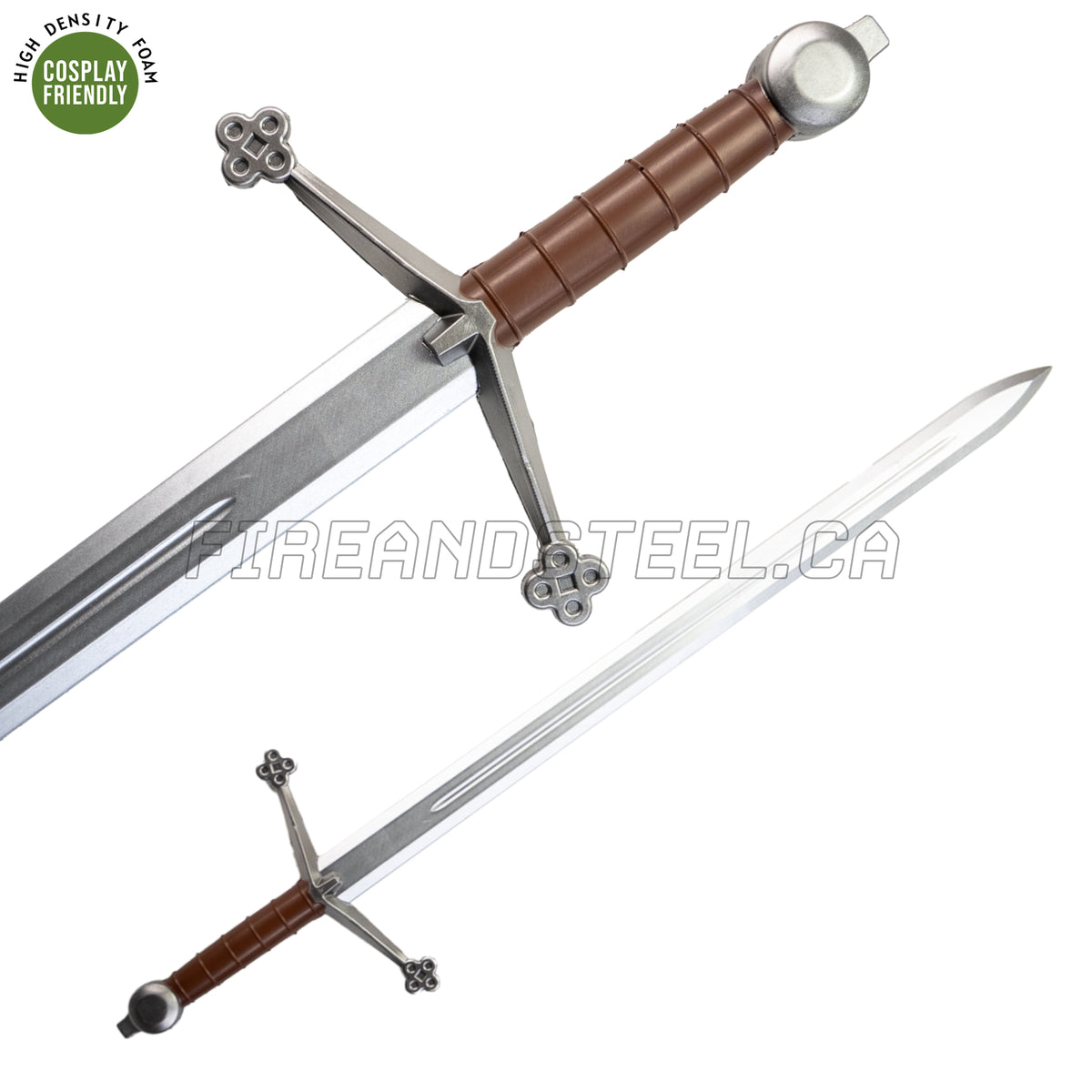 Practice Scottish Claymore Sword (High Density Foam) - Fire and Steel