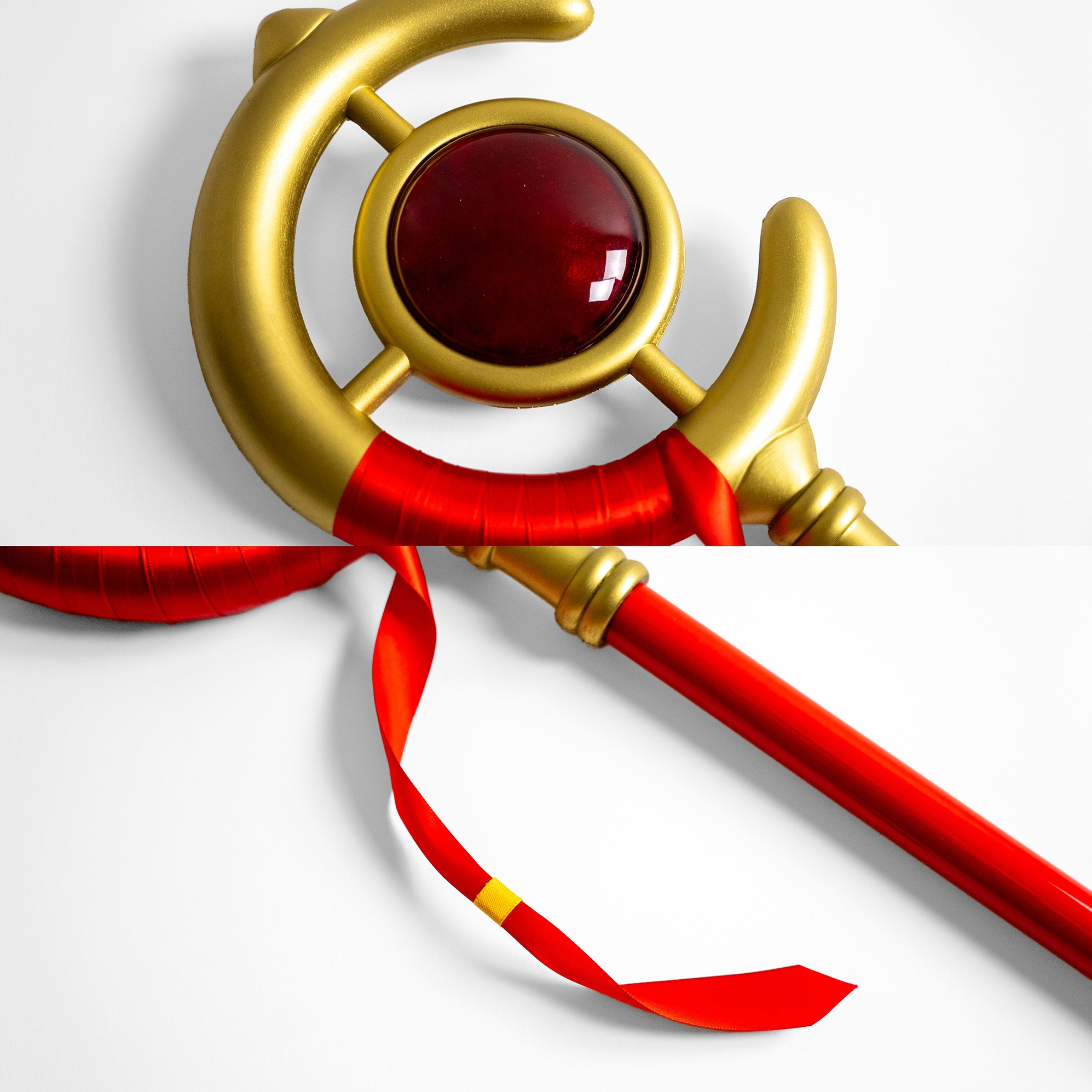 Frieren's Staff (High Density Foam) — Fire and Steel