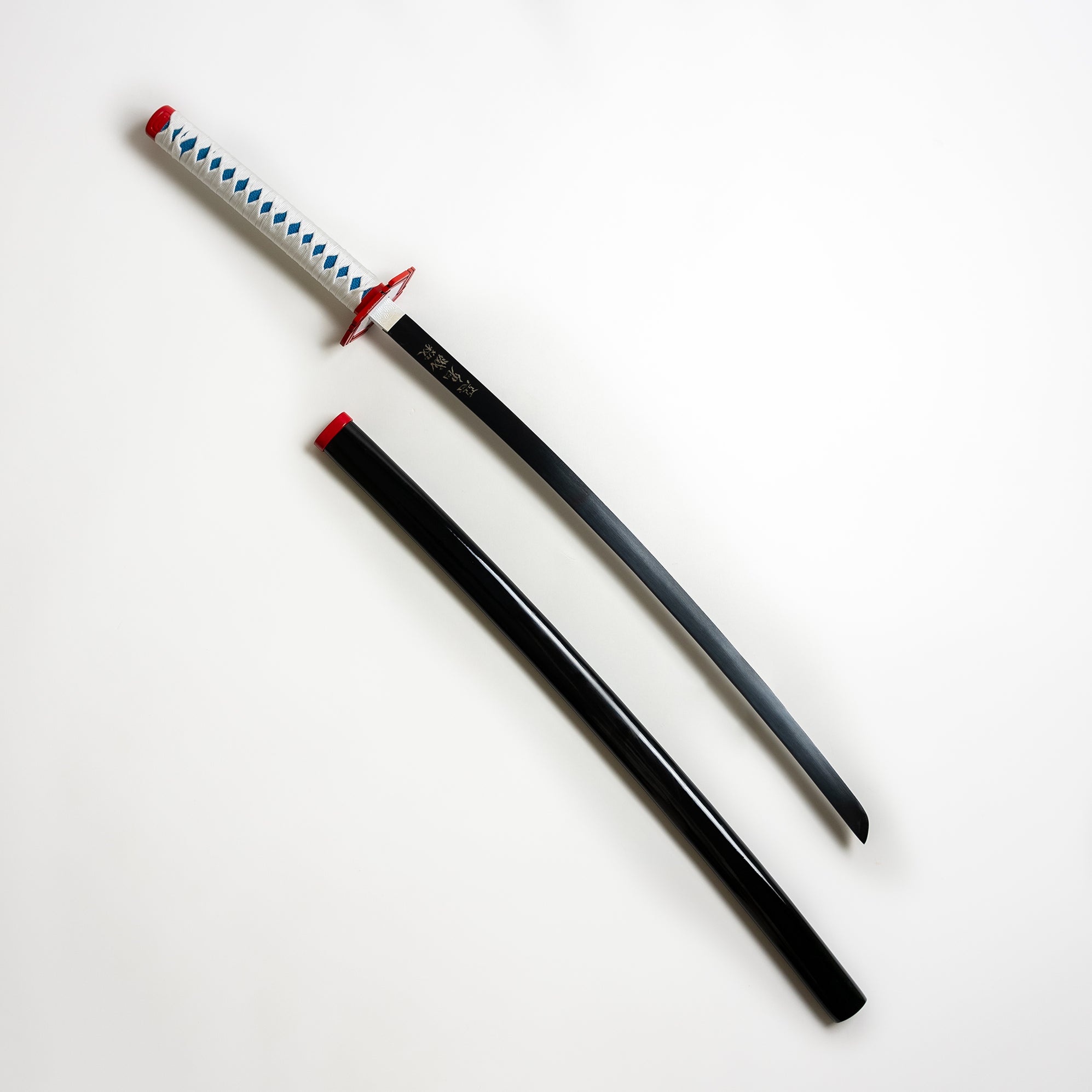 Giyu Sword - Giyu Tomioka's Blue Nichirin Katana — Fire and Steel
