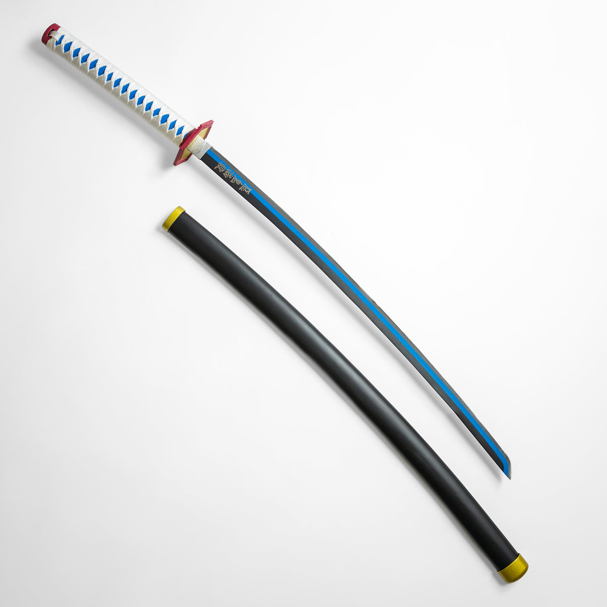 Épée Giyu - Katana Nichirin bleu de Giyu Tomioka — Fire and Steel