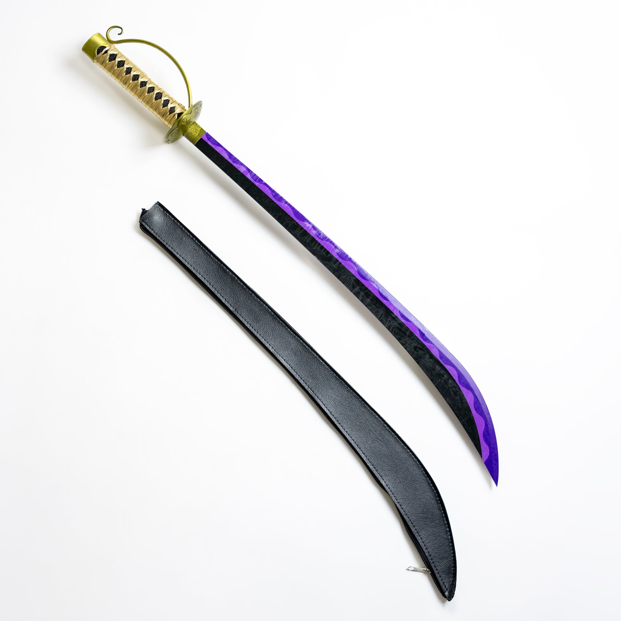 Gol D. Rogers's "Meito: Ace" Cutlass — Fire and Steel