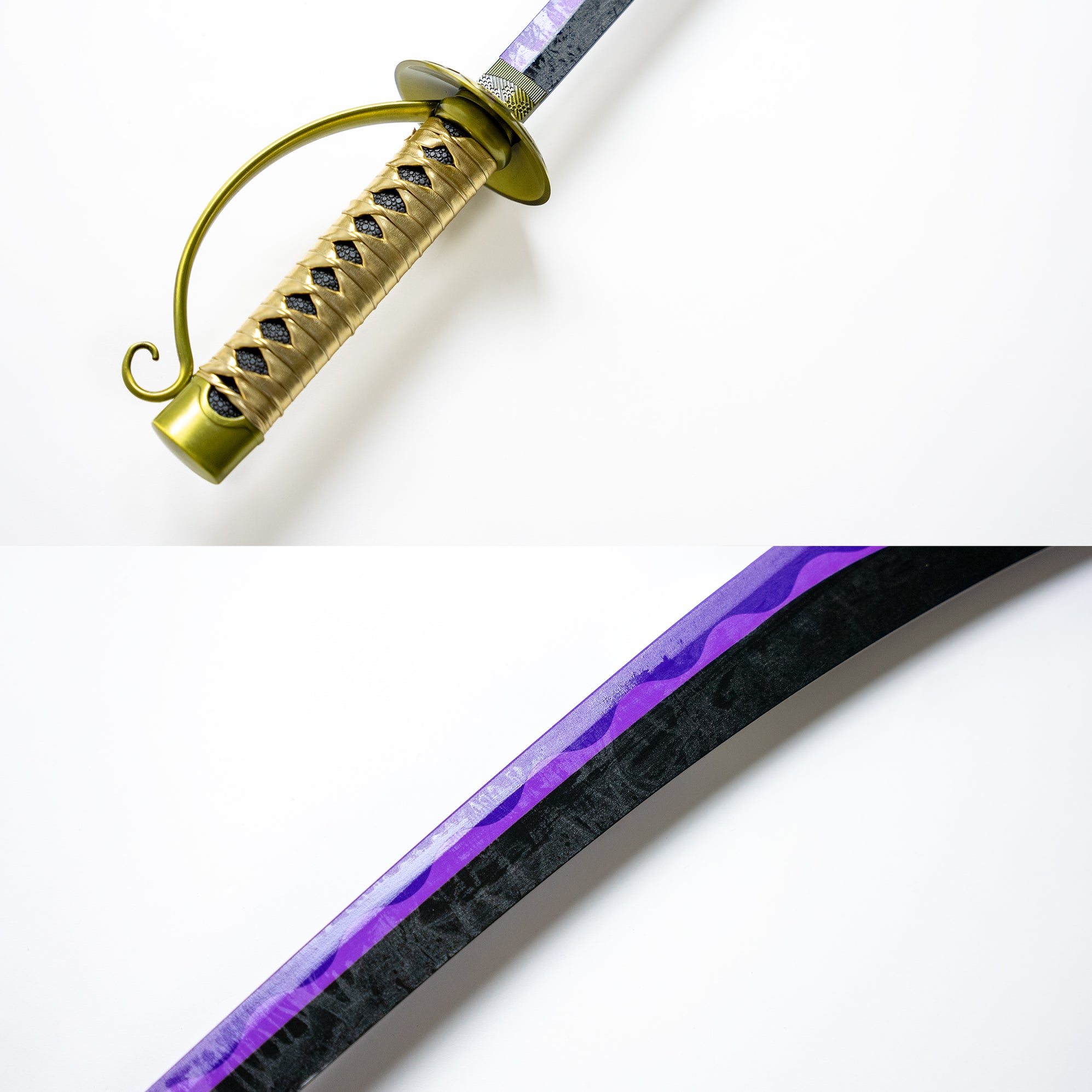 Gol D. Rogers's "Meito: Ace" Cutlass — Fire and Steel