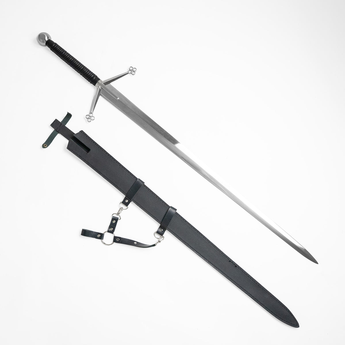 Fire and Steel – IronKilt Scottish Claymore (Battle Ready) – 123cm 1060 ...