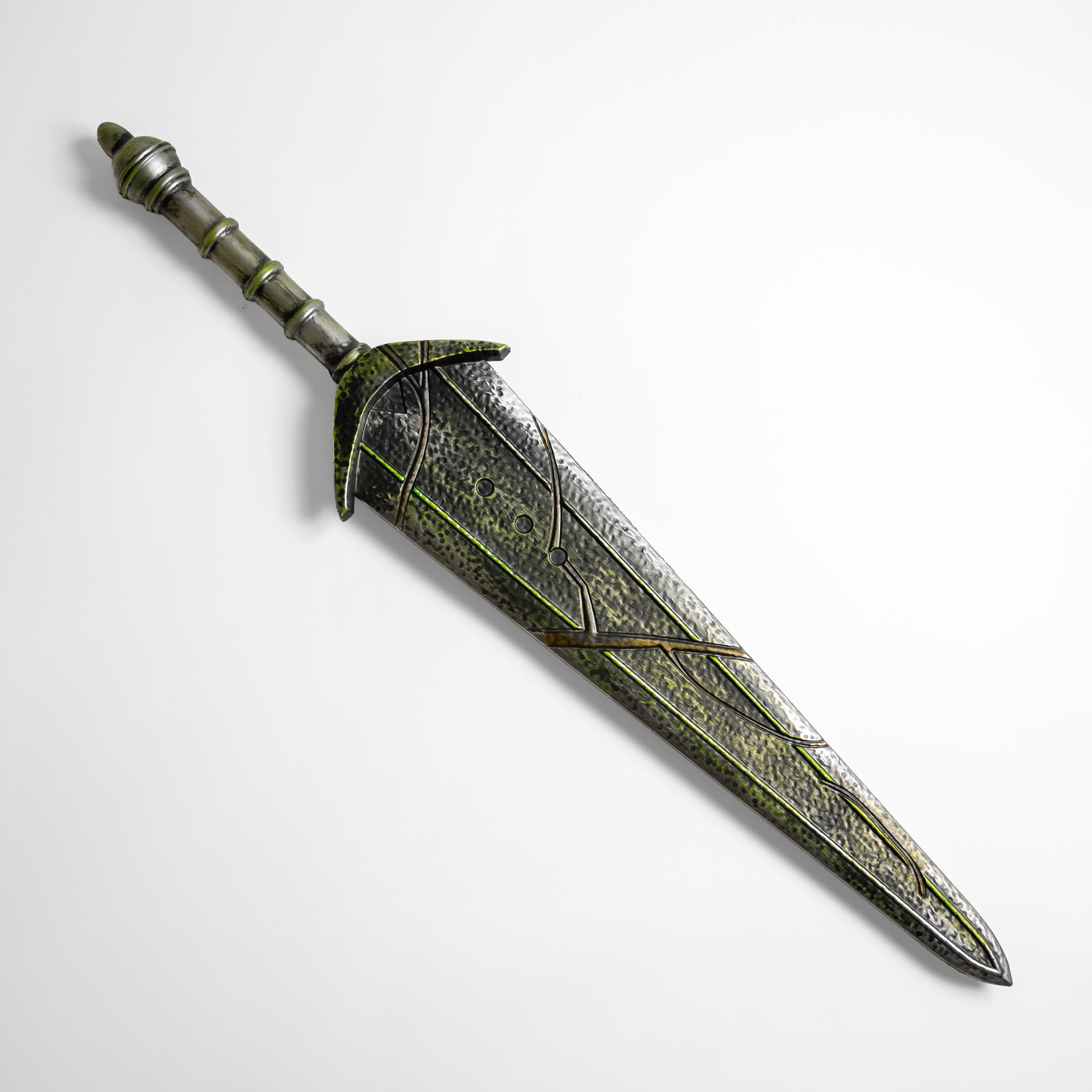 Stone Knight's Stone Greatsword (High — Fire and Steel