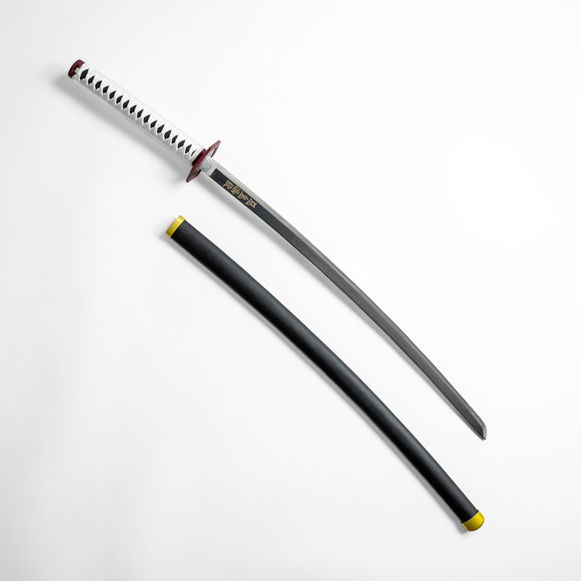 Giyu Sword - Giyu Tomioka's Blue Nichirin Katana — Fire and Steel