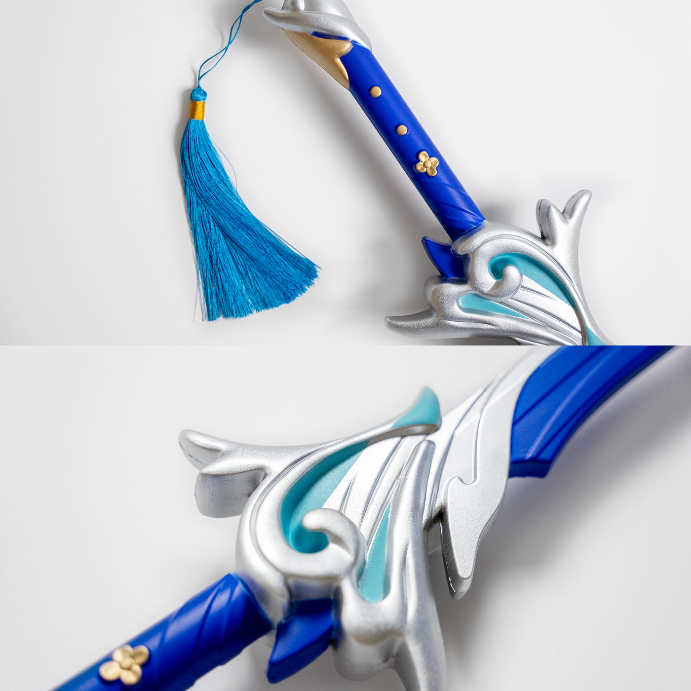 Kamisato Ayato's Haran Geppaku Futsu (High Density Foam) — Fire and Steel