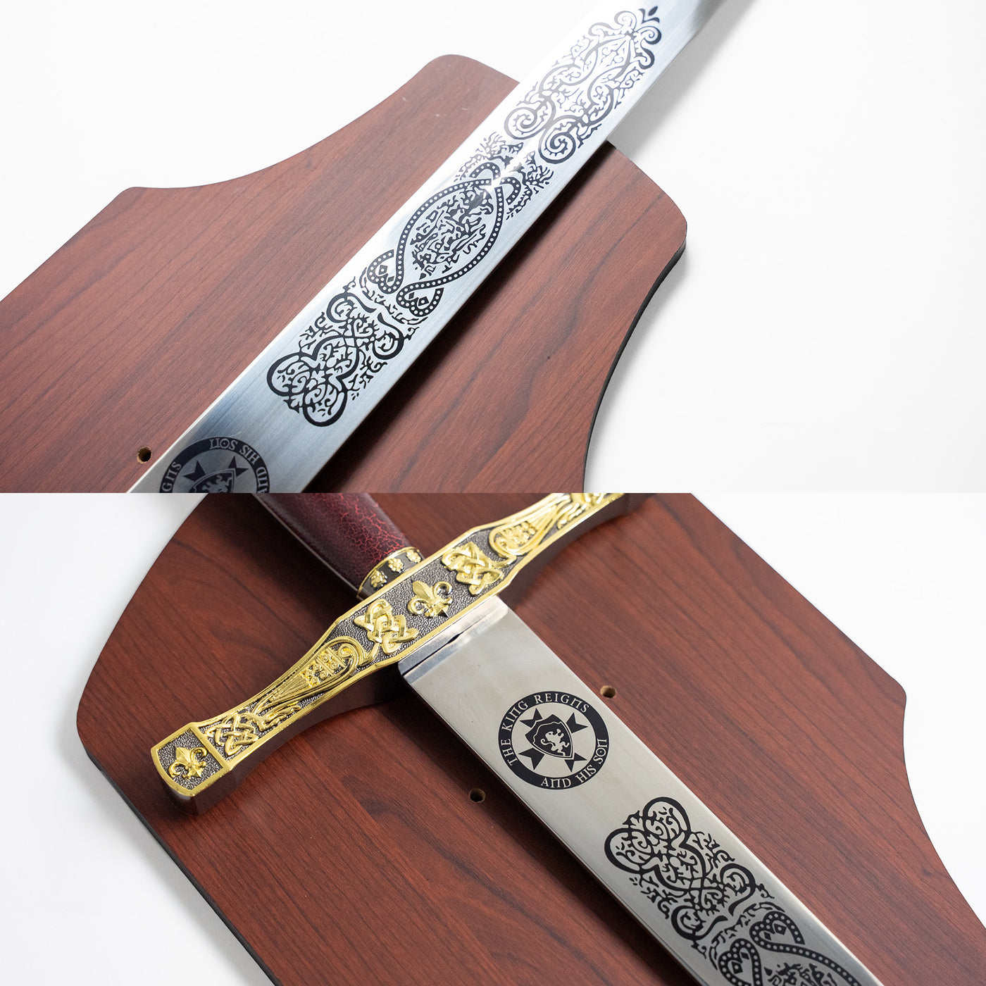 King Arthur’s Excalibur Replica – Decorative Blunt 440 Stainless Steel ...