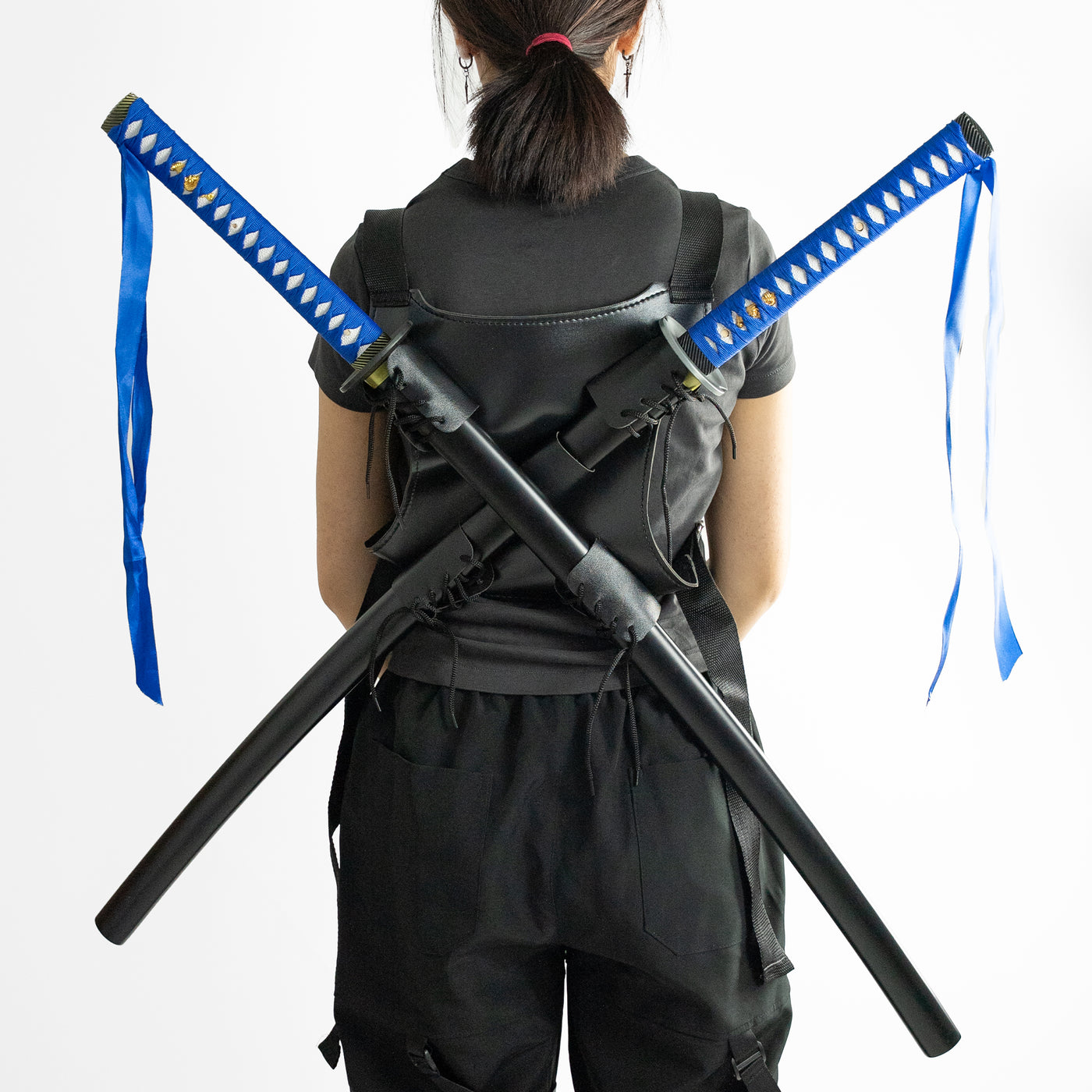 Leonardo S Katana Pair Battle Ready Fire And Steel