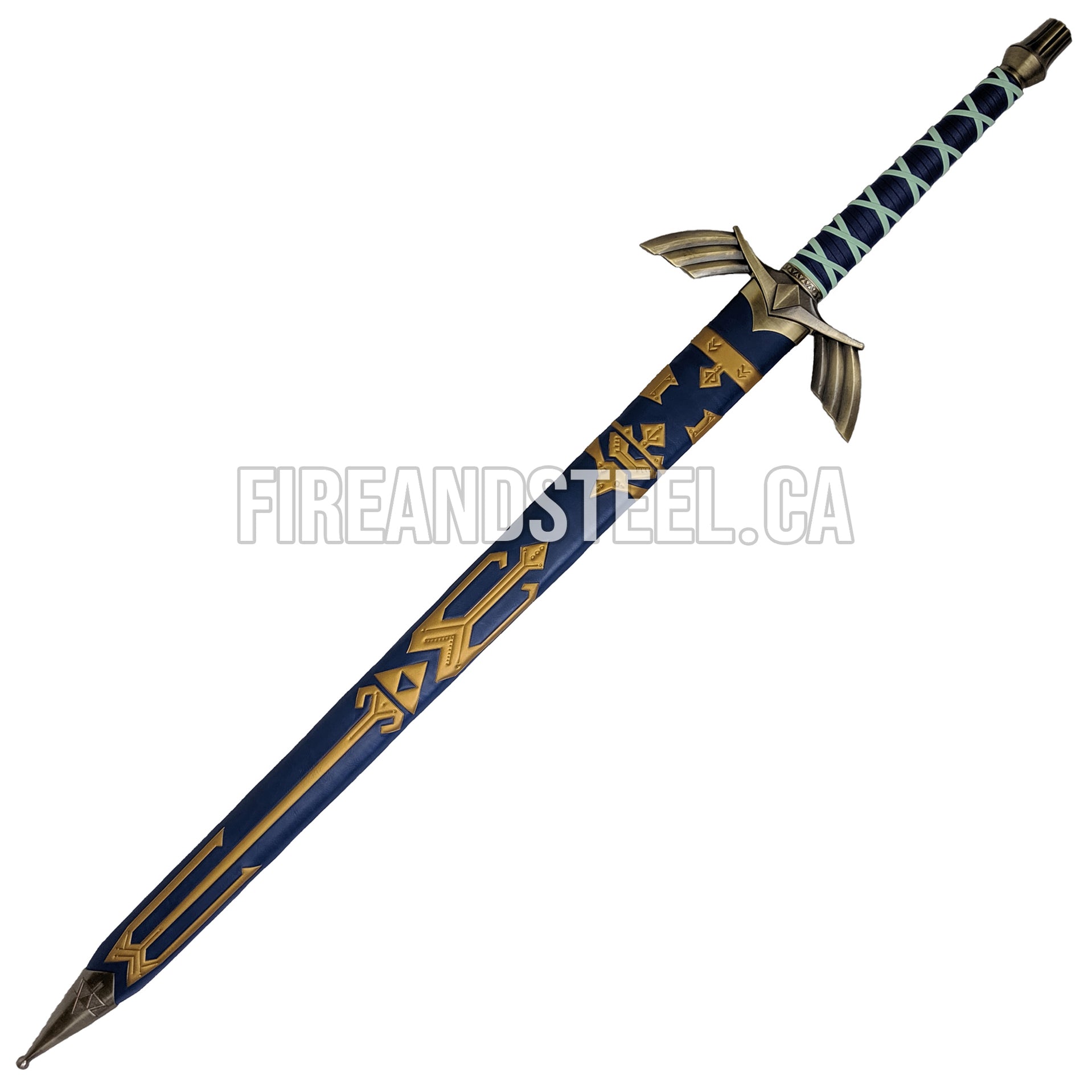 Link's Master Sword (with Sheath) — Fire and Steel