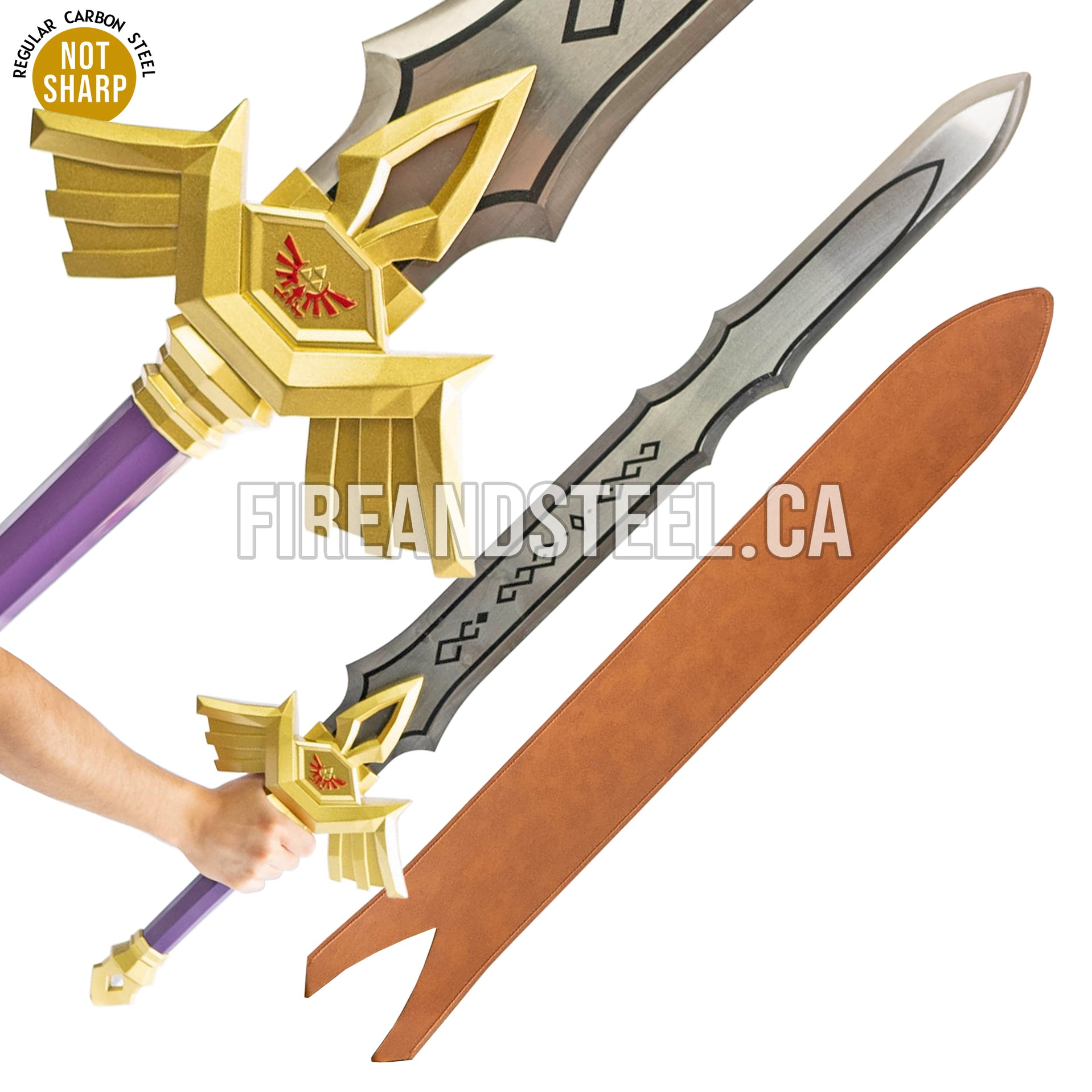 Link's Royal Broadsword - Fire and Steel