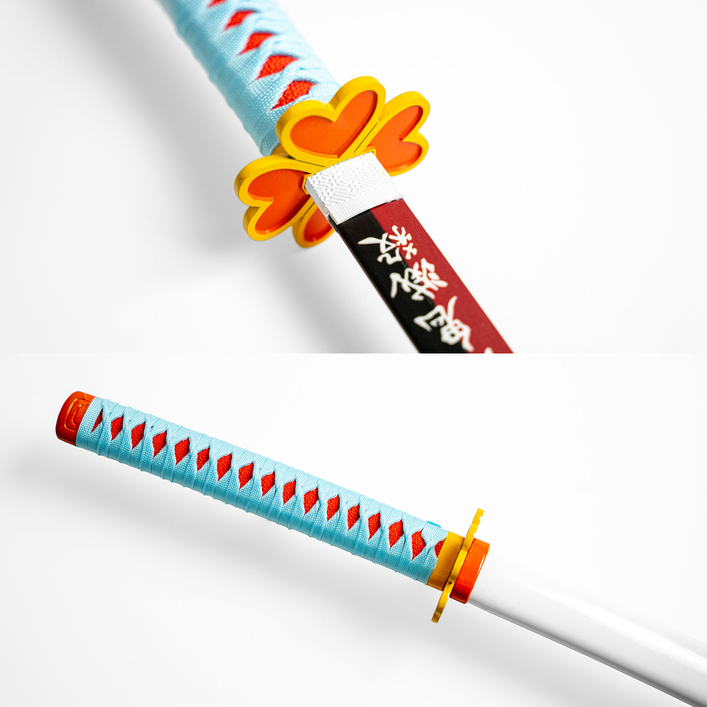Épée de Mitsuri Kanroji - Nichirin rose | Fire and Steel