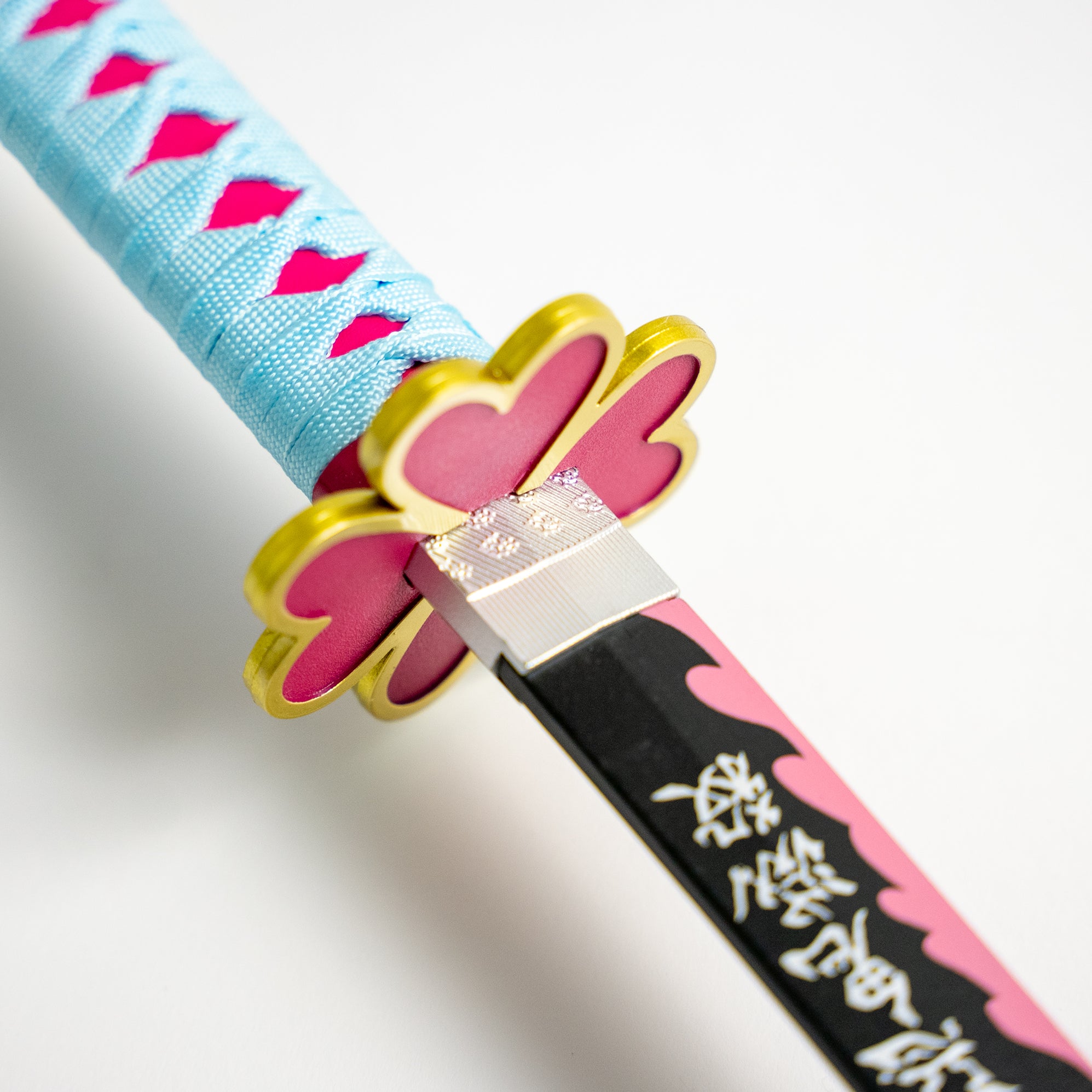 Mitsuri Sword - Mitsuri Kanroji's Pink Nichirin Katana (Wood - Cosplay ...