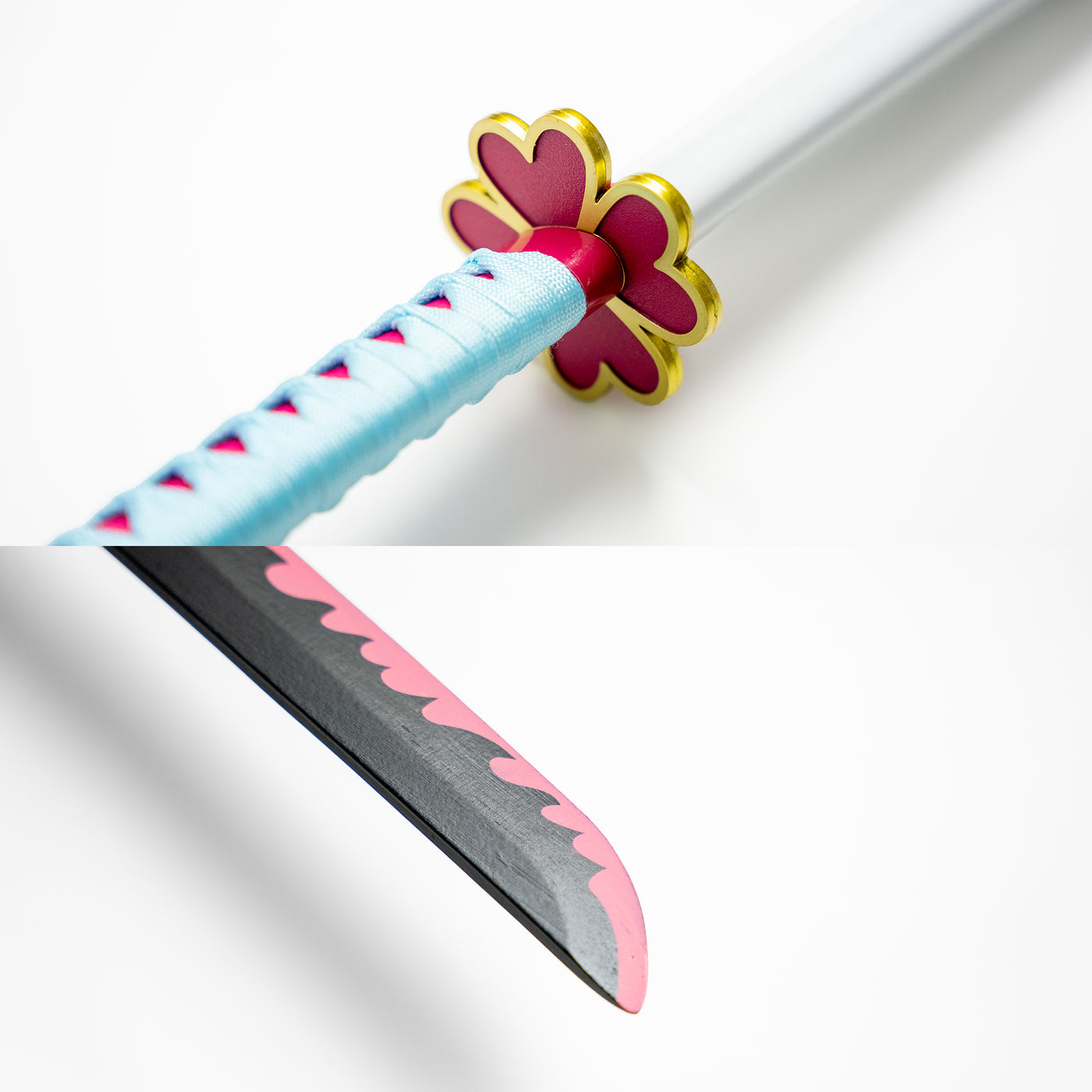 Mitsuri Sword - Mitsuri Kanroji's Pink Nichirin Katana (Wood - Cosplay ...