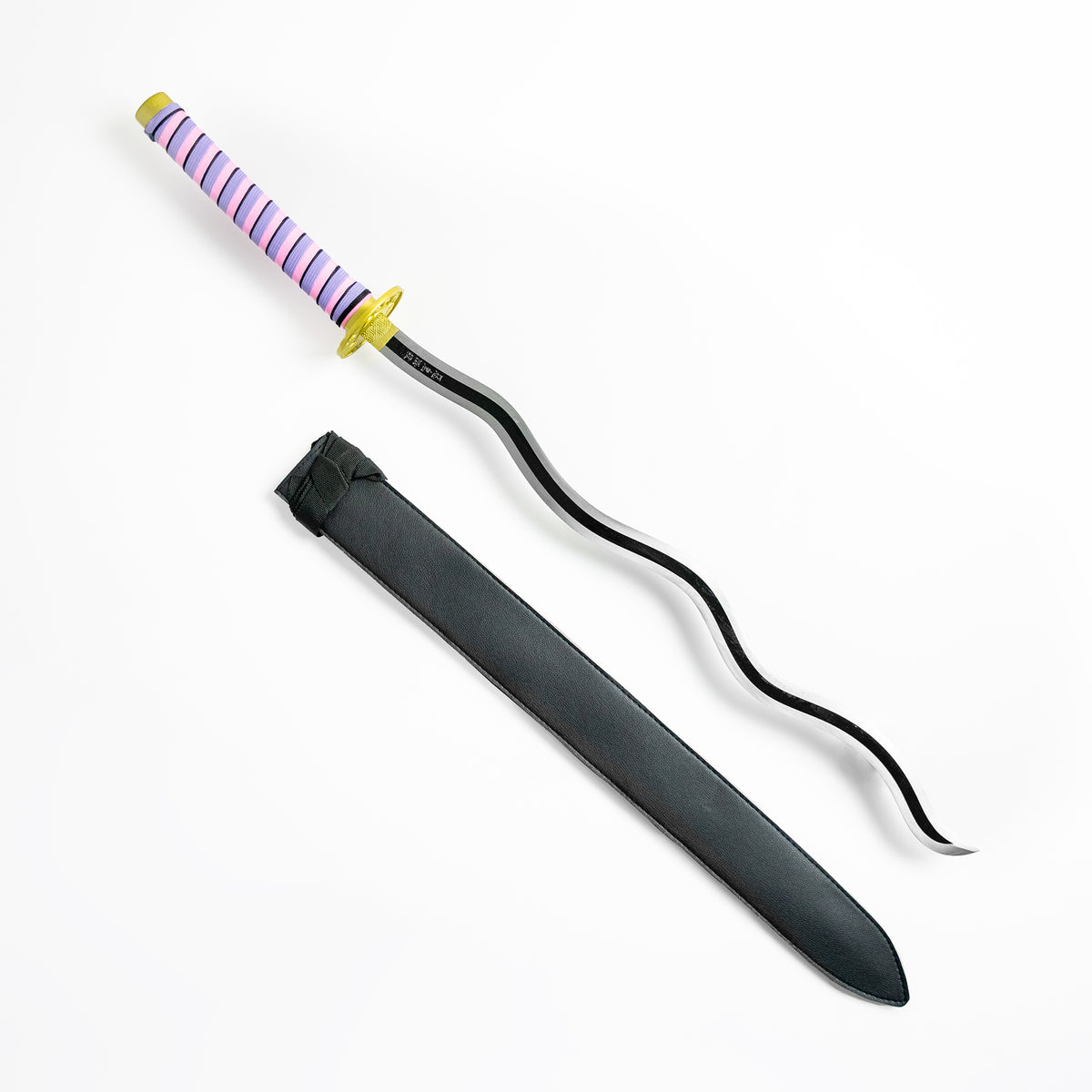 Obanai Sword - Obanai Iguro's Twisted Nichirin Katana — Fire and Steel