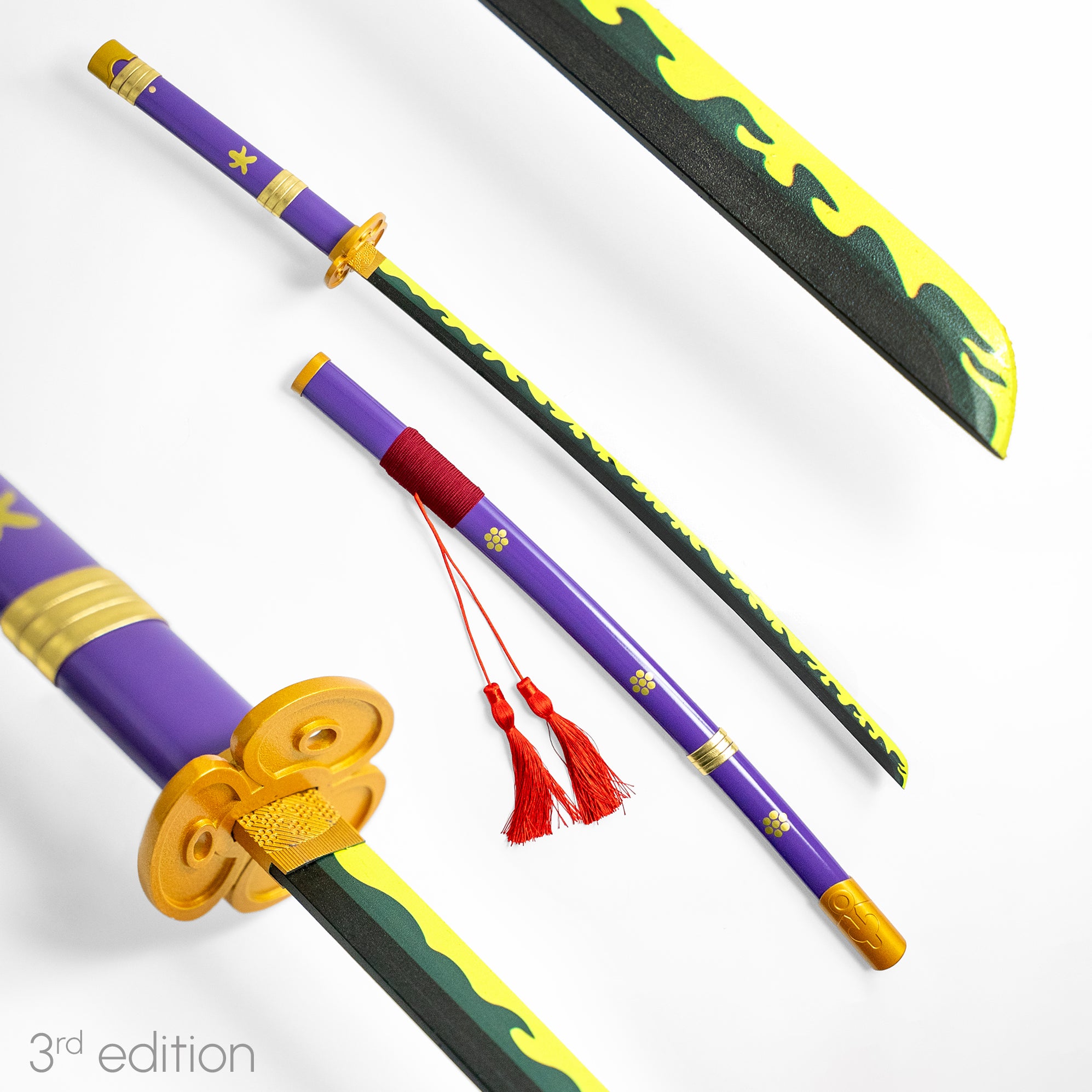 Zoro Sword Enma - Roronoa Zoro's Purple "Enma" Katana (Anime Accurate ...