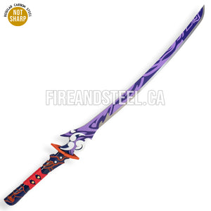 Raiden Shogun's Electro Sword - Fire and Steel