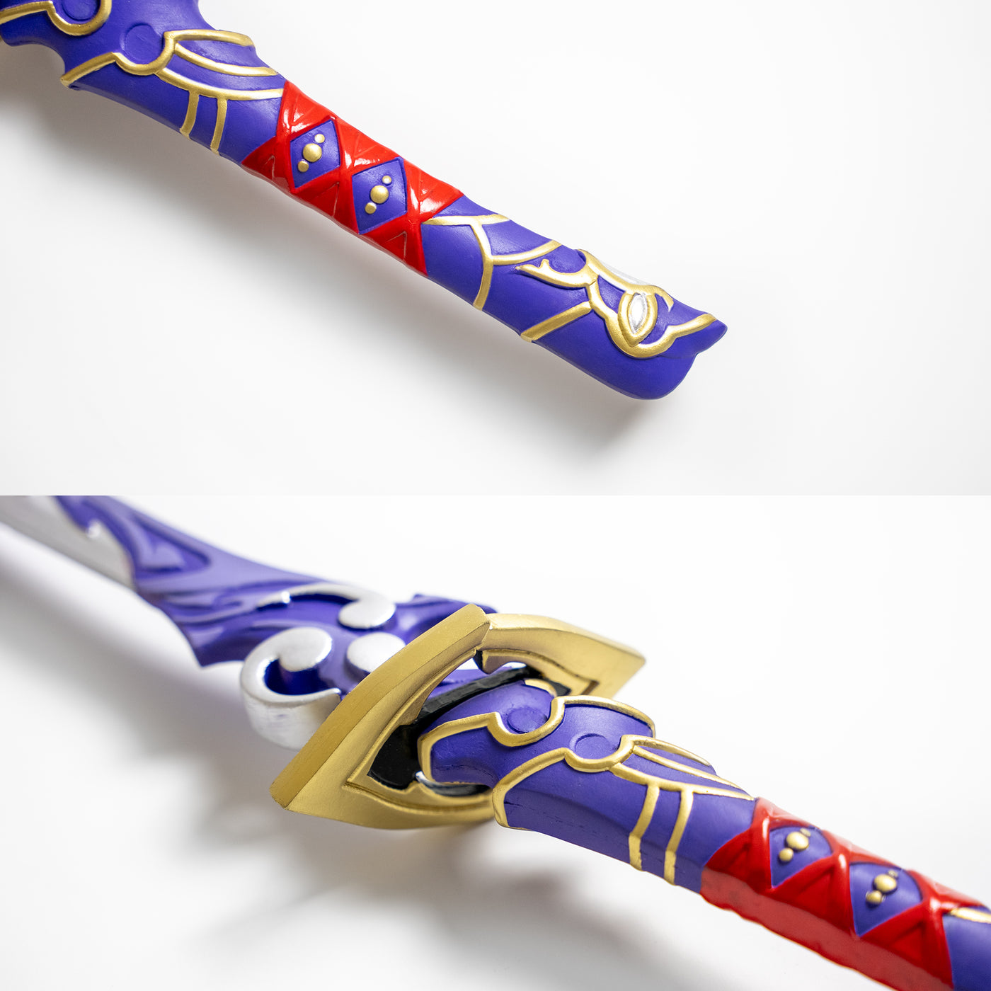 Raiden Shogun's Electro Sword (Resin) — Fire and Steel