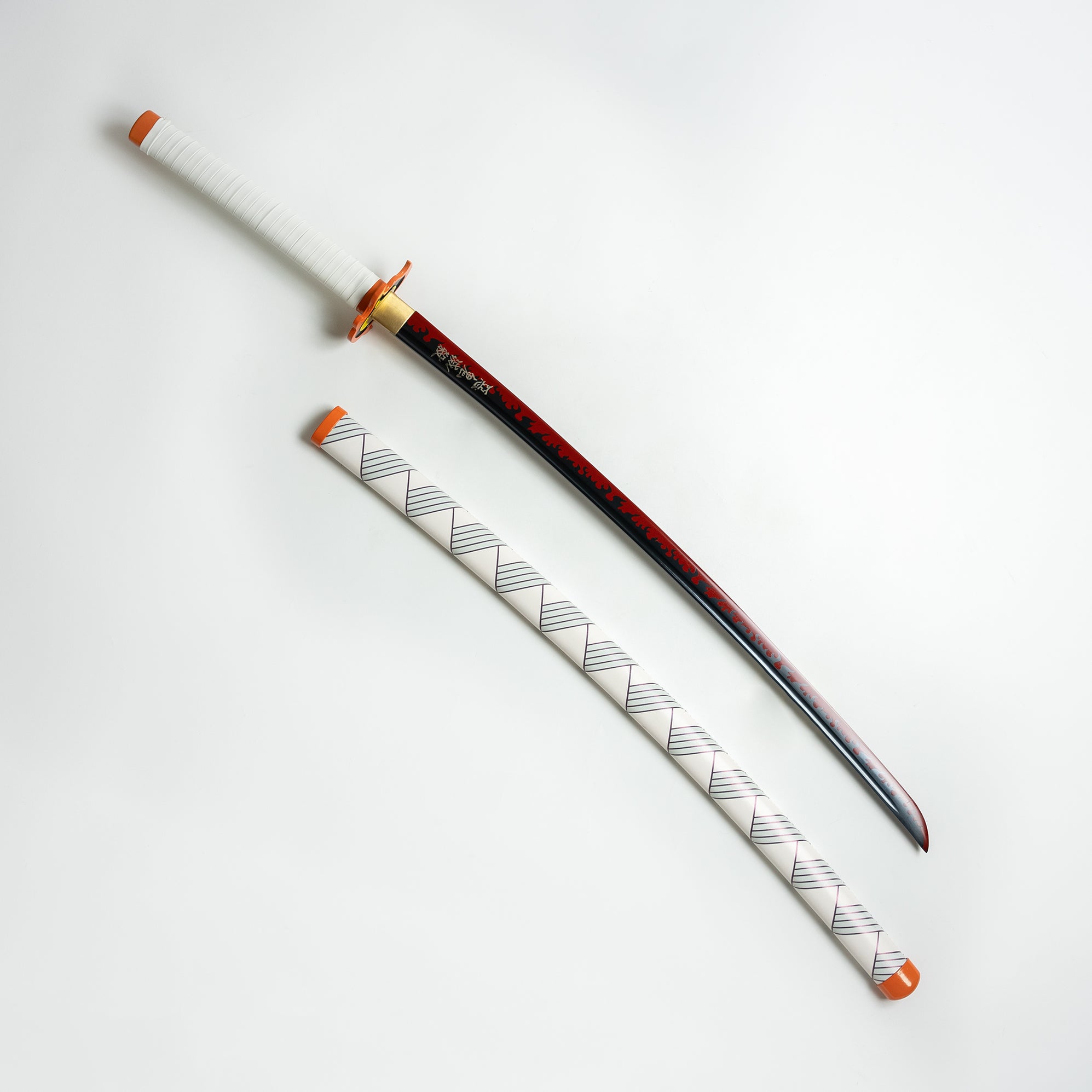 Rengoku Sword - Kyojuro Rengoku's Red Nichirin Katana (Battle Ready ...