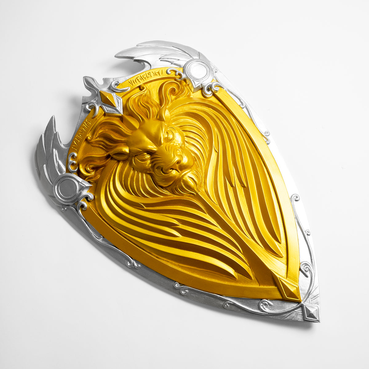 Replica Lion's Heart Shield (Resin) — Fire and Steel