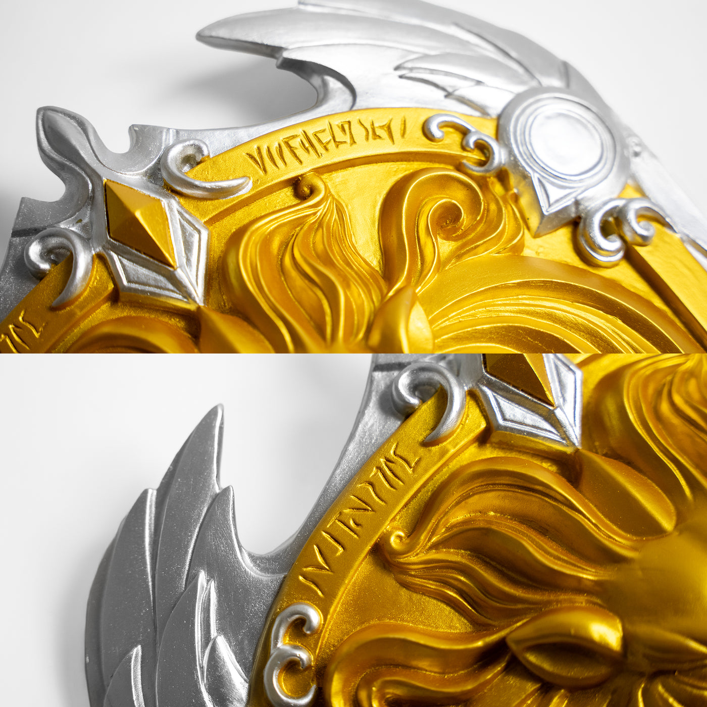 Replica Lion's Heart Shield (Resin) — Fire and Steel