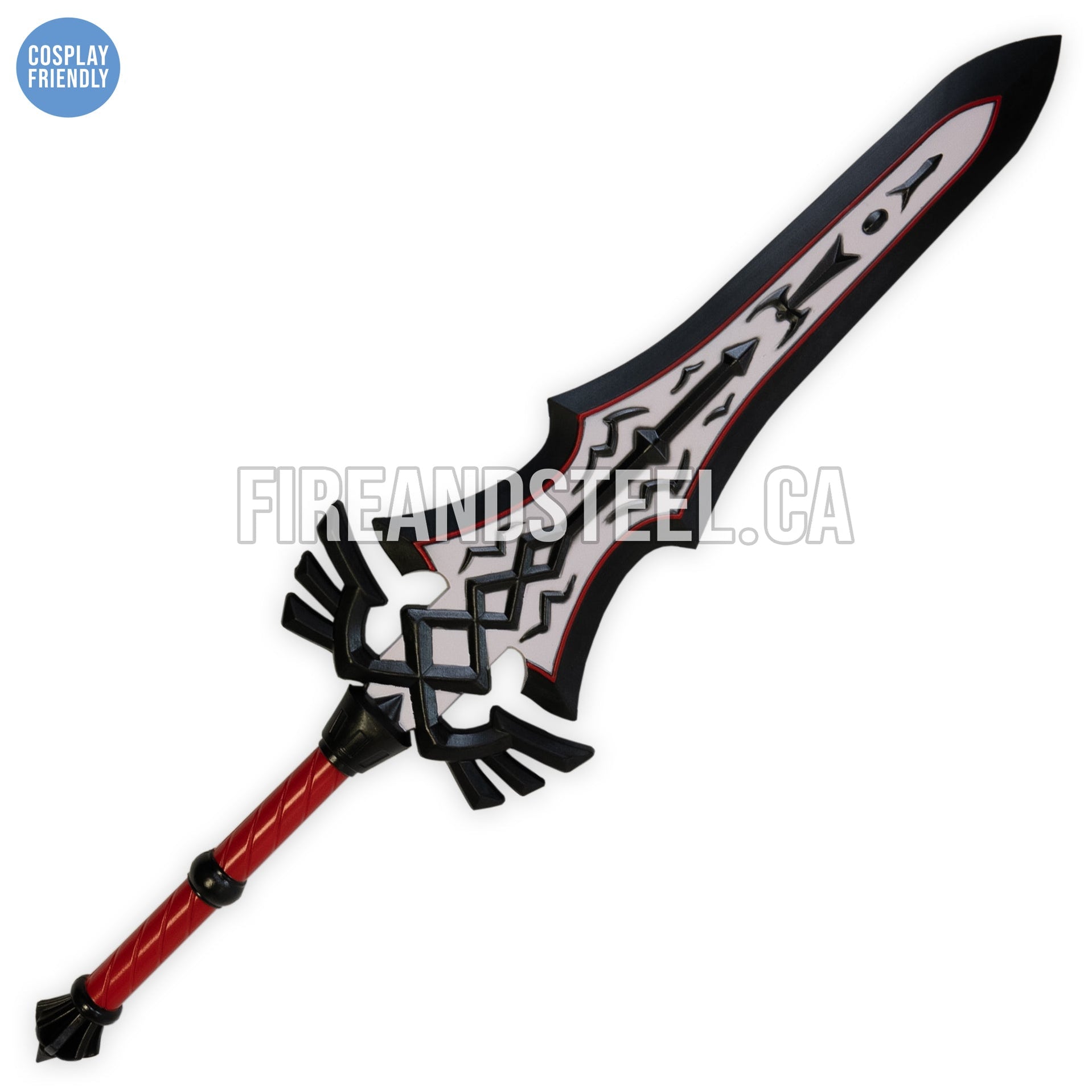 Royal Guard's Claymore Sword (High Density Foam) — Fire and Steel