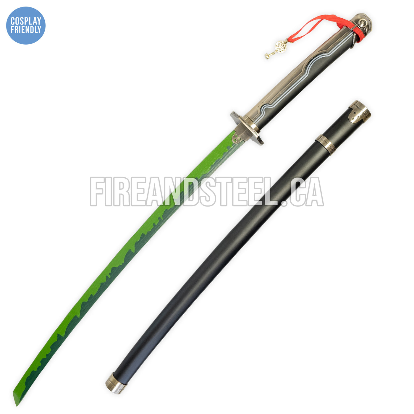 Katana "Asuramaru" de Yuichiro Hyakuya (Bois) — Fire and Steel