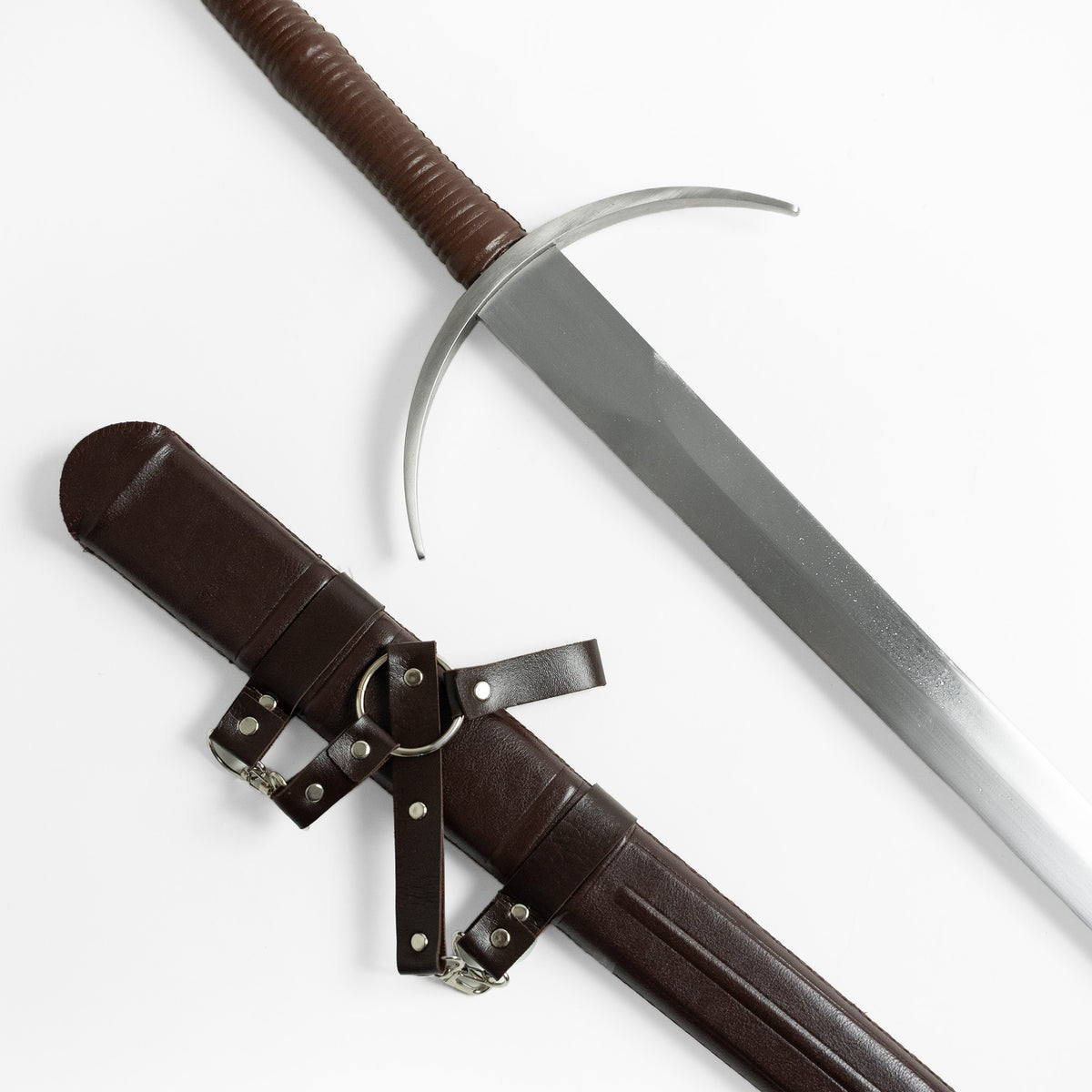 Steel Crest Medieval Longsword – Fire and Steel | Battle Ready Carbon Steel