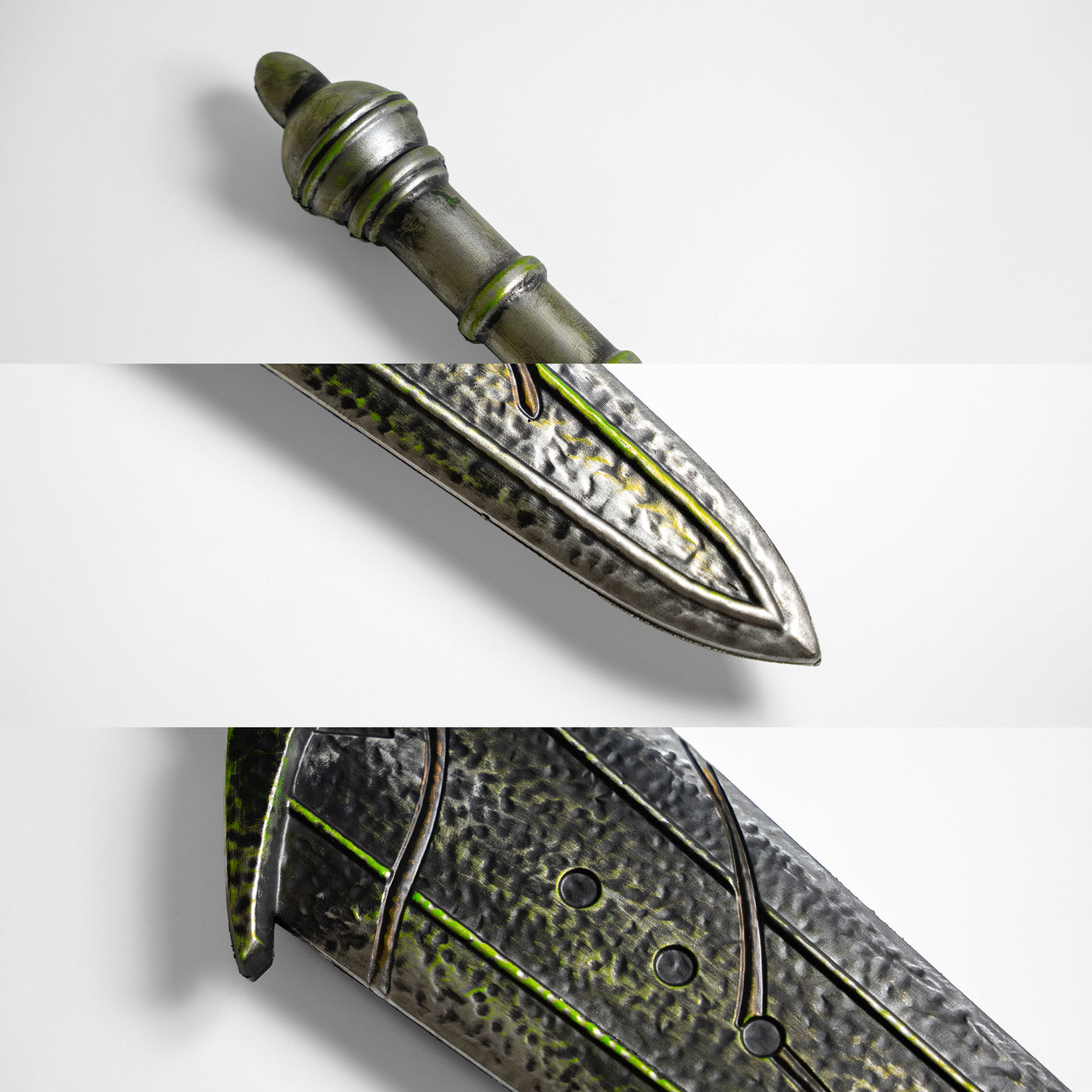 Stone Knight's Stone Greatsword (High — Fire and Steel
