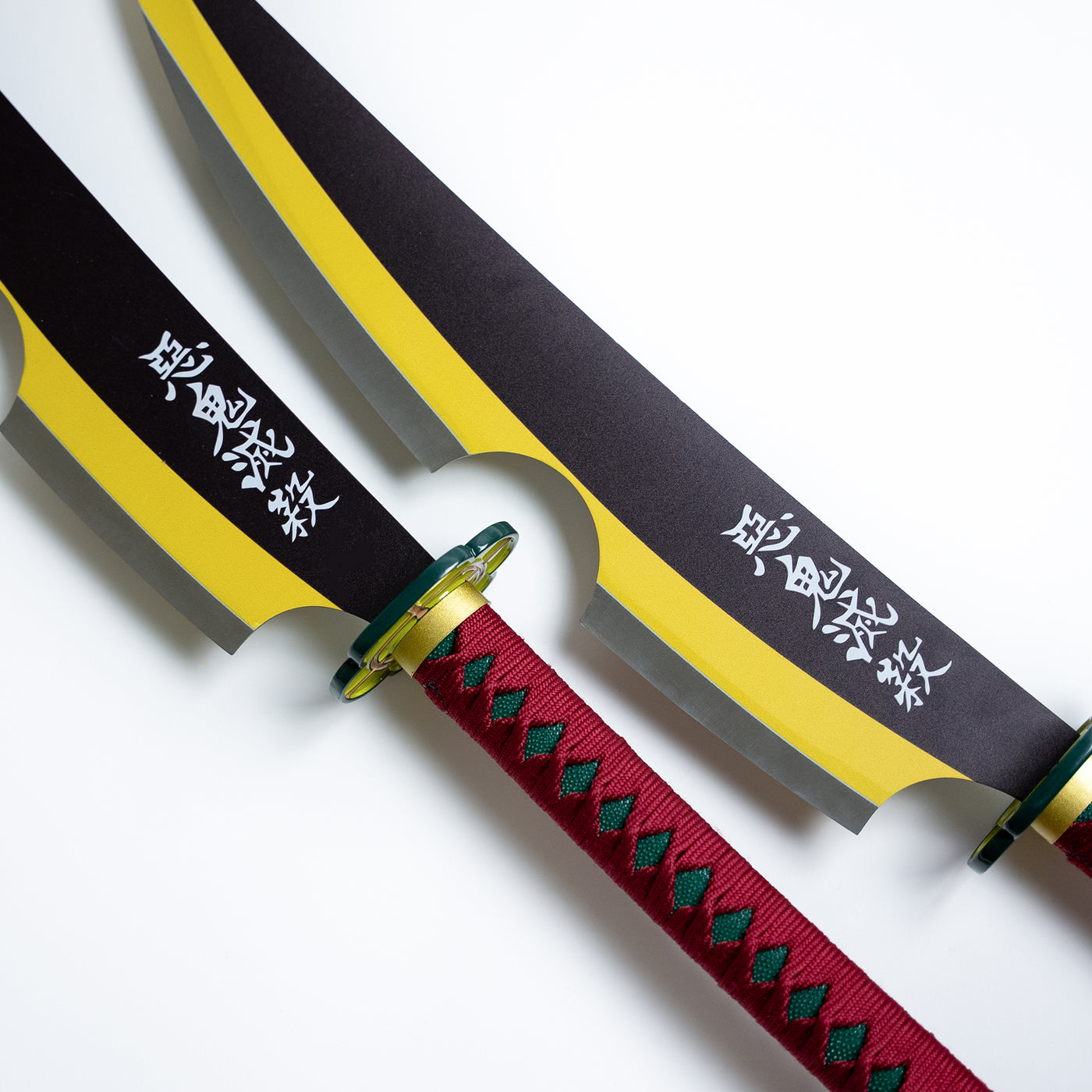 Tengen Sword - Tengen Uzui's Dual Nichirin Swords — Fire and Steel