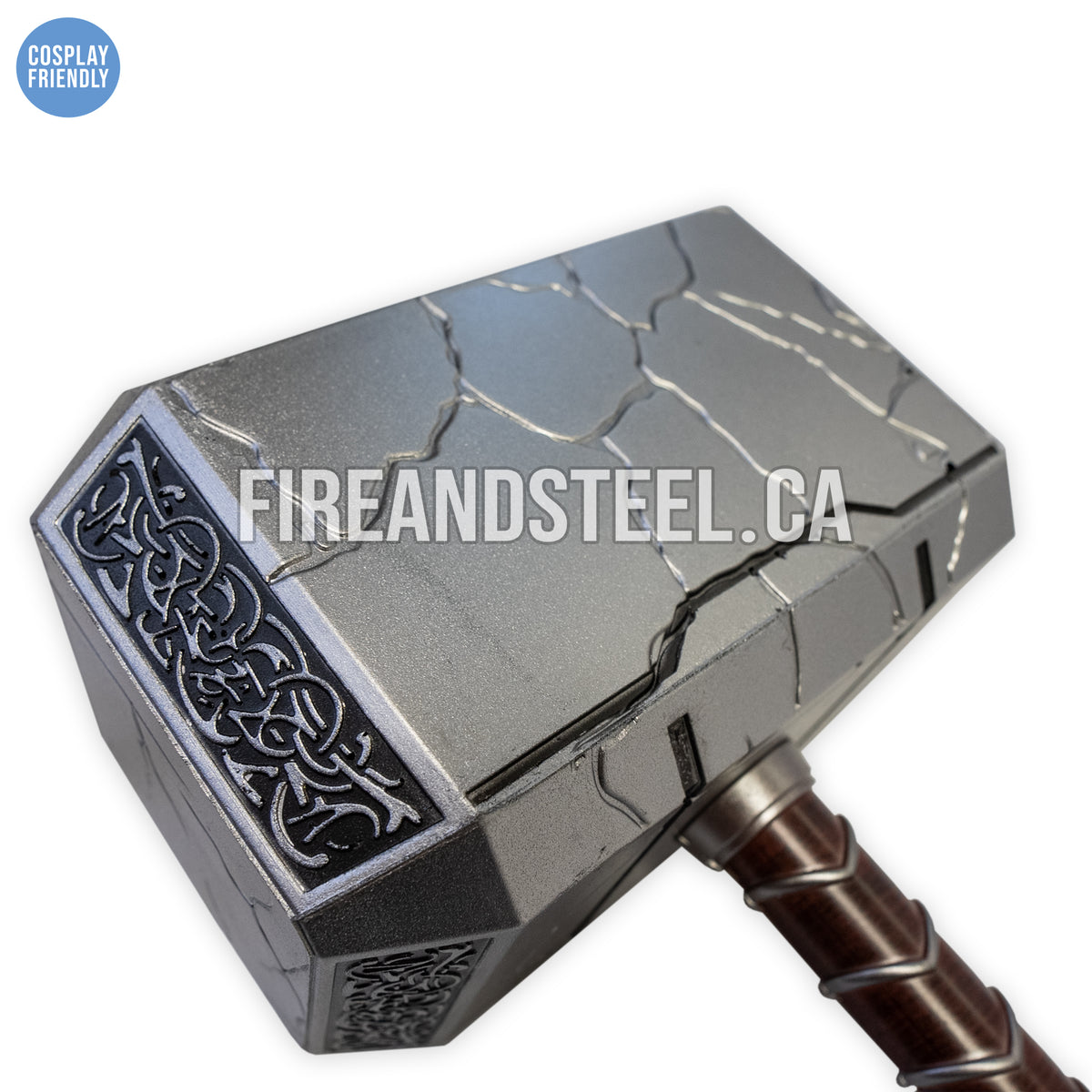Thor's reconstituted "Mjolnir" Hammer (High Density Foam) — Fire and Steel