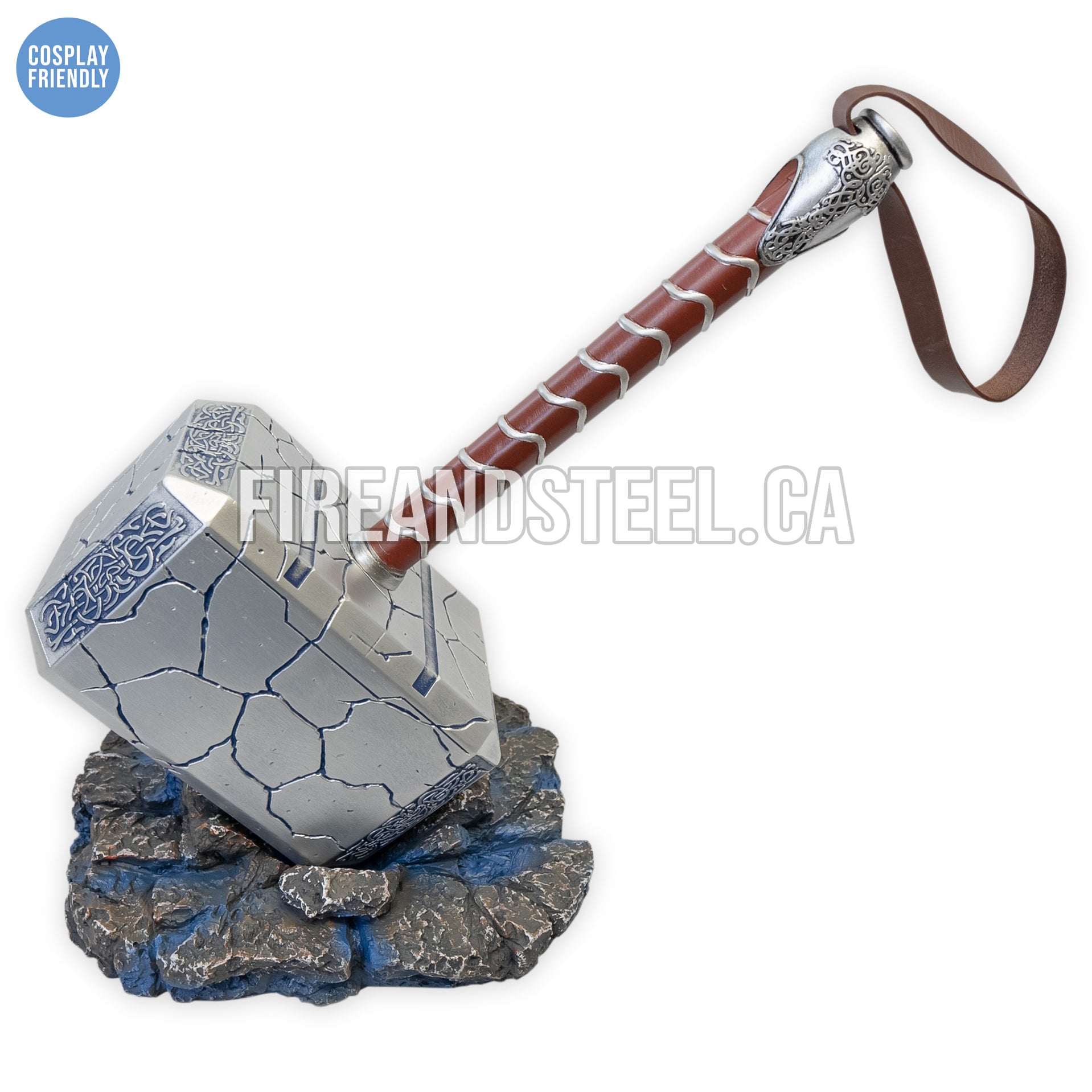Thor's reconstituted "Mjolnir" Hammer (Resin) — Fire and Steel