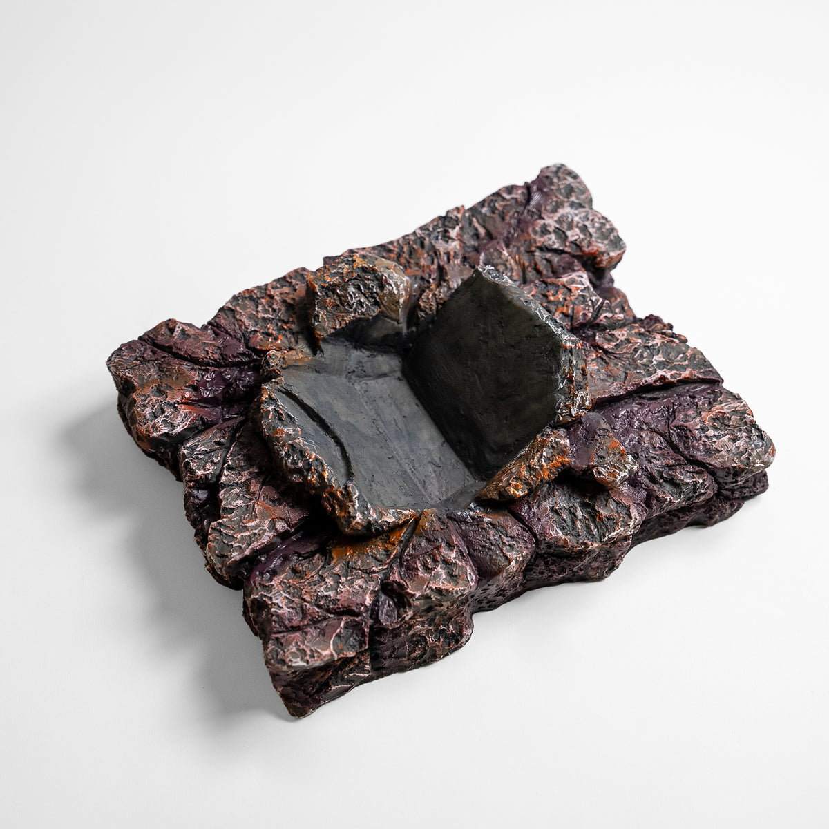 Thor's "Mjolnir" Hammer Display Stand (Resin) — Fire and Steel