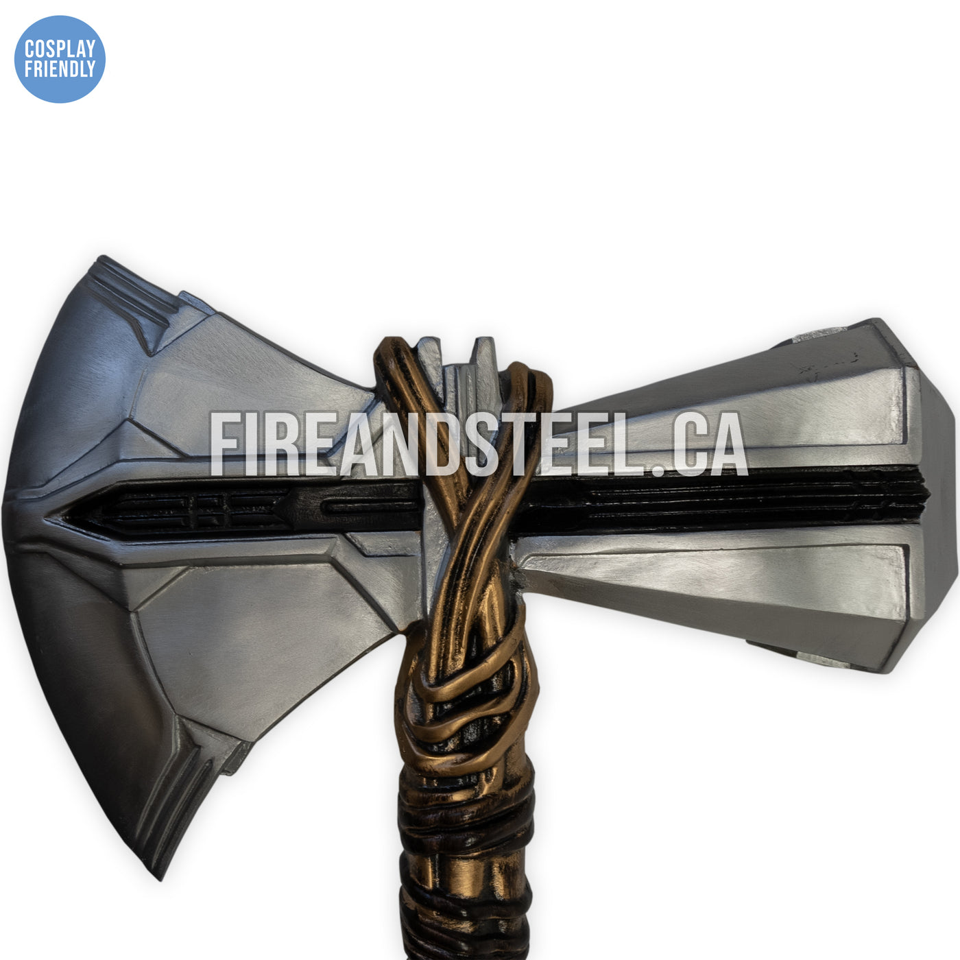 Thor's Stormbreaker Axe (Resin) — Fire and Steel