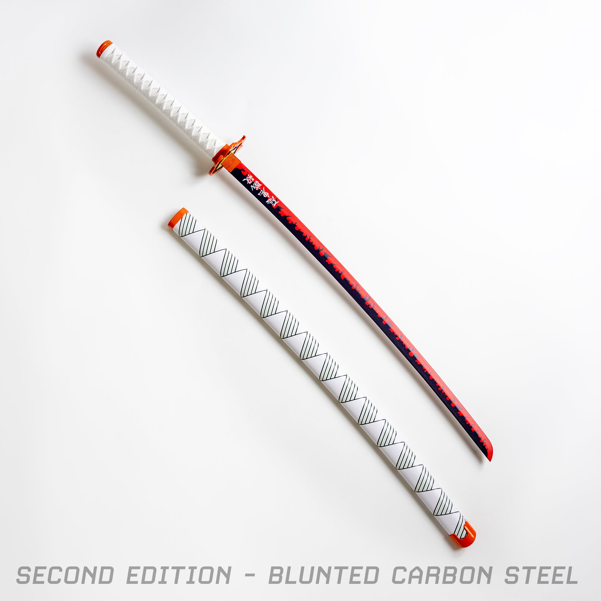Rengoku Sword - Demon Slayer Red Nichirin Blade | Fire and Steel