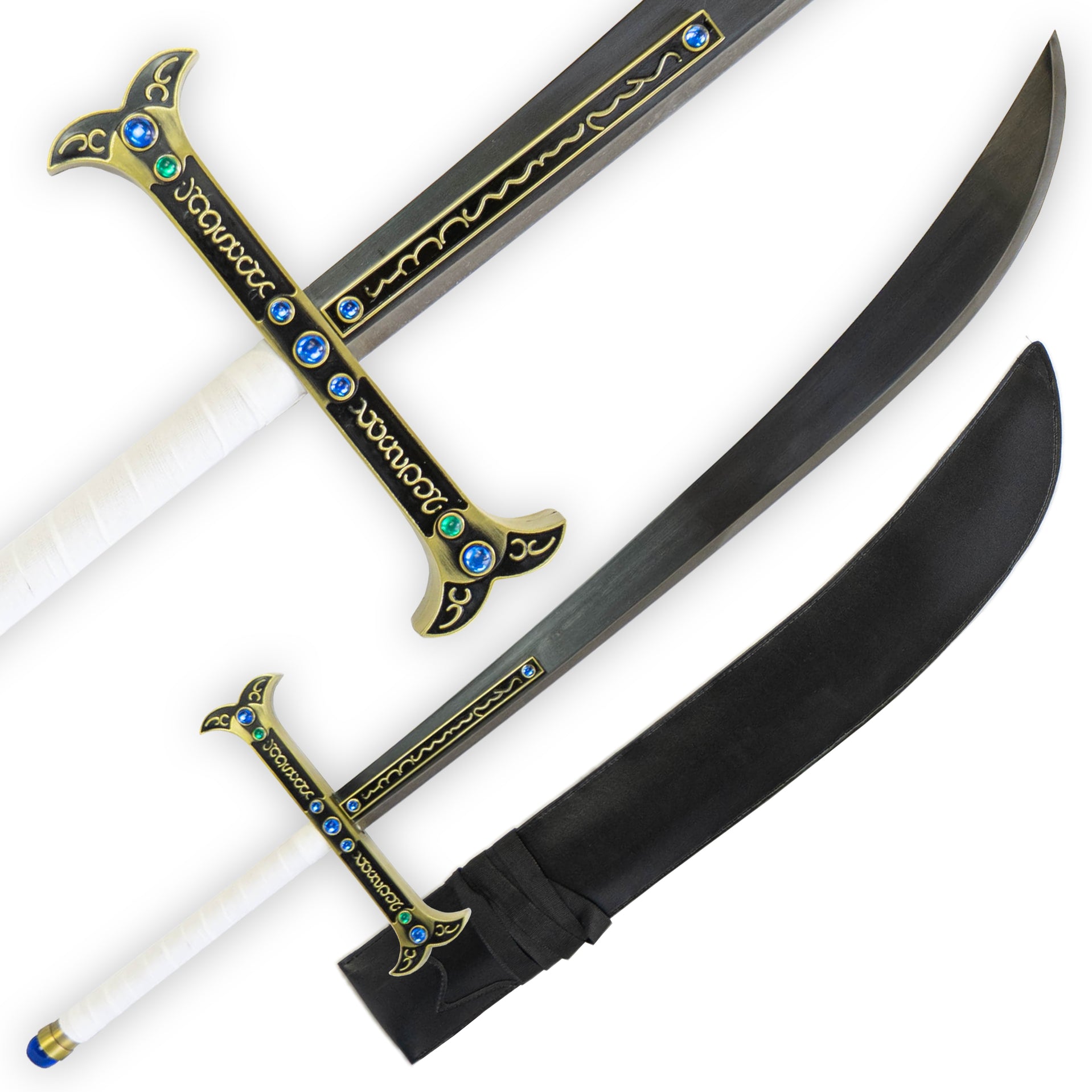 Dracule Mihawk's "Yoru" Greatsword - Fire and Steel