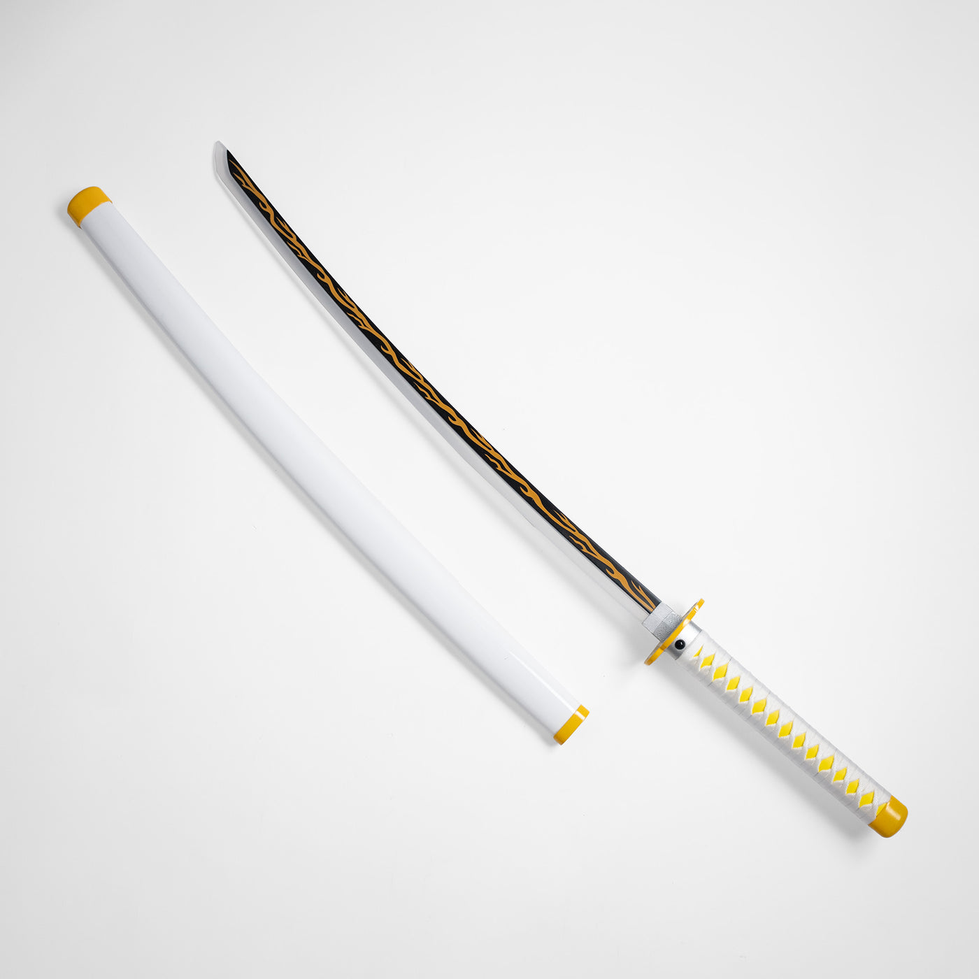 Zenitsu Agatsuma's Yellow Nichirin LED Katana — Fire and Steel