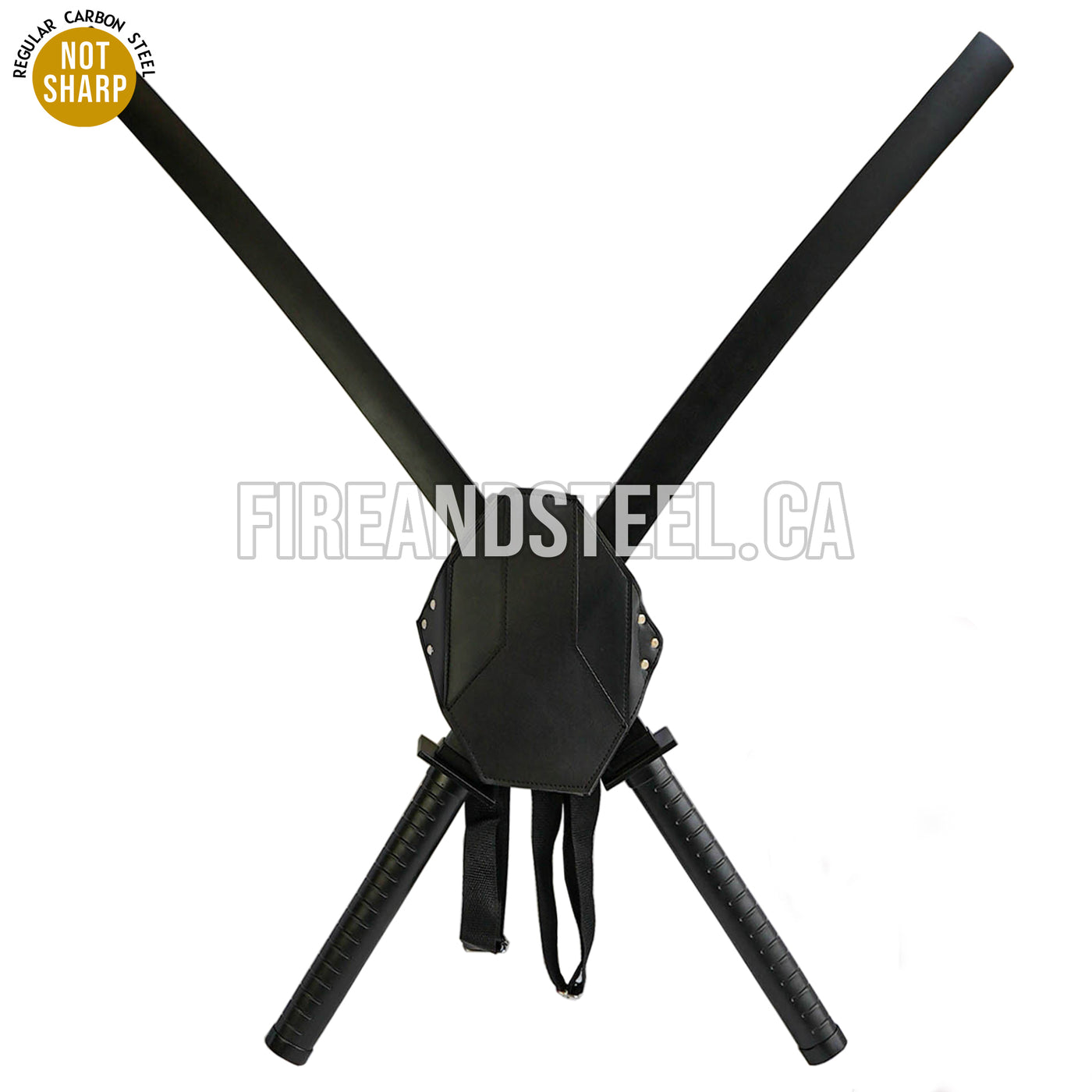 Deadpool's Swords (Pair) - Fire and Steel