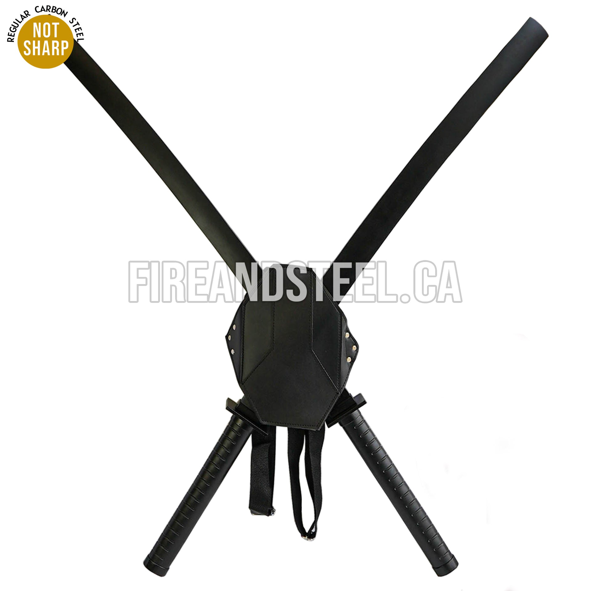 Deadpool's Swords (Pair) - Fire and Steel