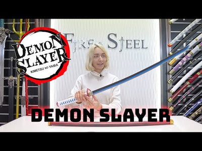 Obanai Sword - Obanai Iguro's Twisted Nichirin Katana — Fire and Steel