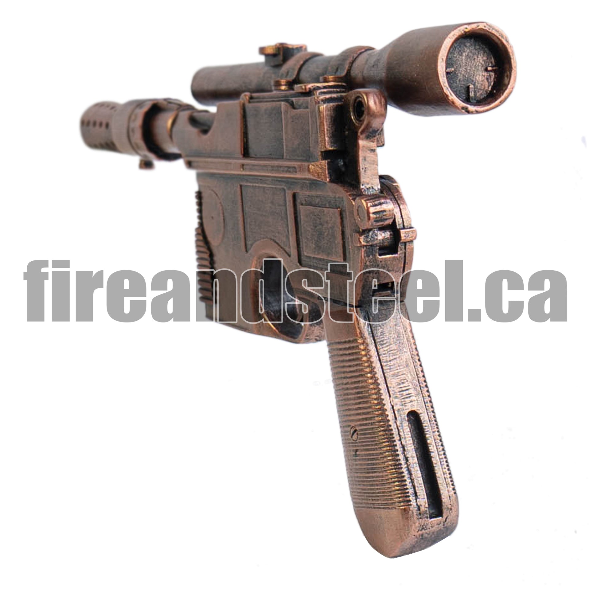 Han Solo's DL-44 Heavy Blaster Pistol - Fire and Steel