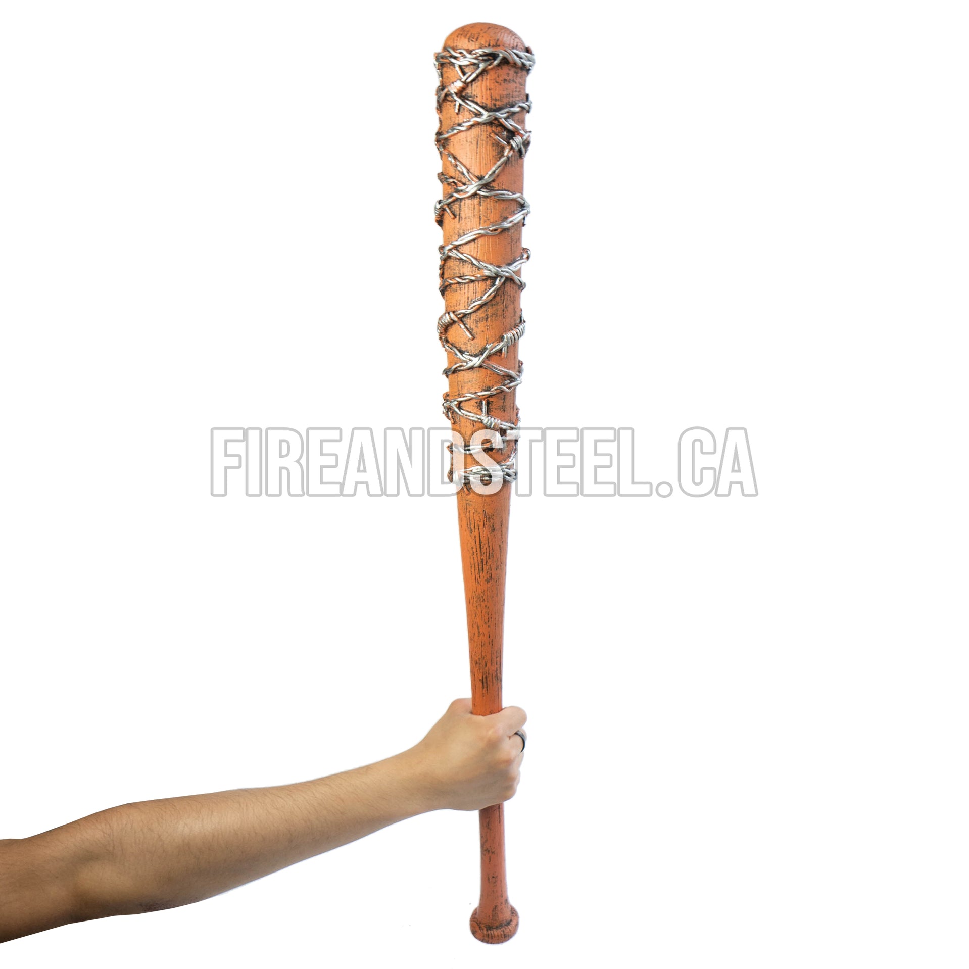 Negan's "Lucille" Baseball Bat (High Density Foam) — Fire and Steel