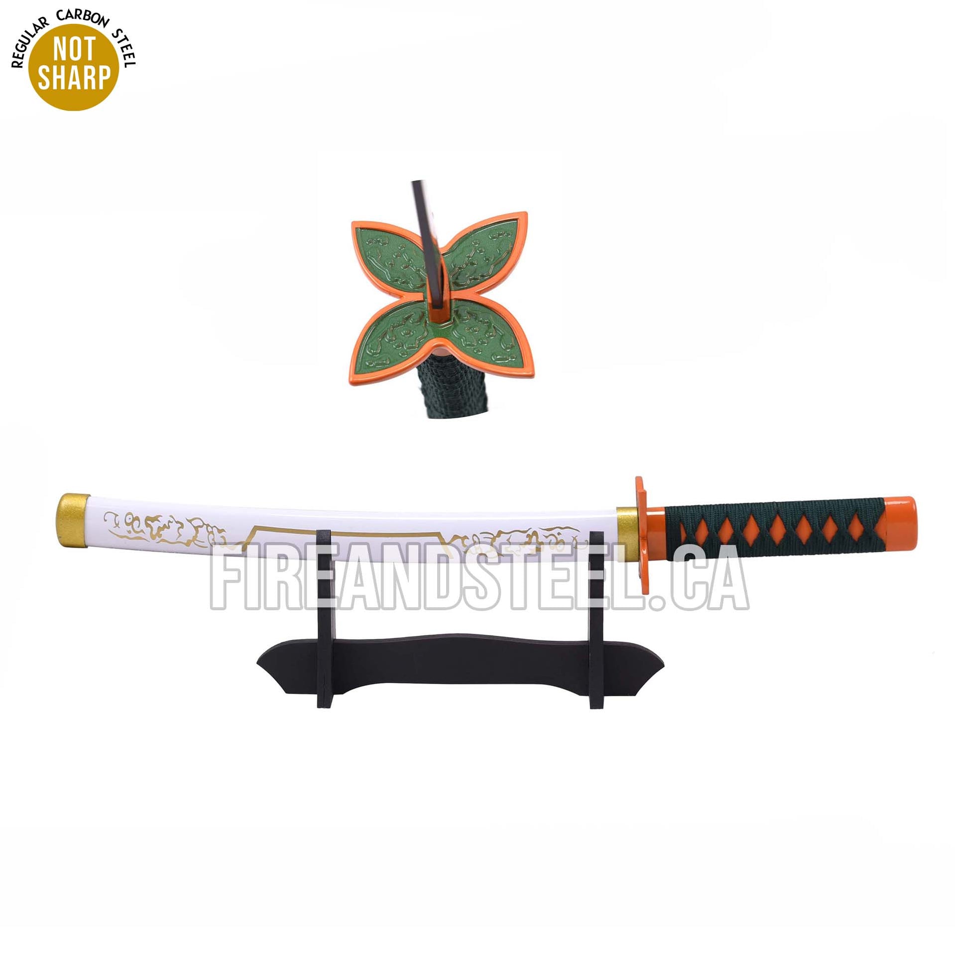 Shinobu Sword Miniature - Shinobu Kocho's Lavender-Blue Nichirin Katana ...